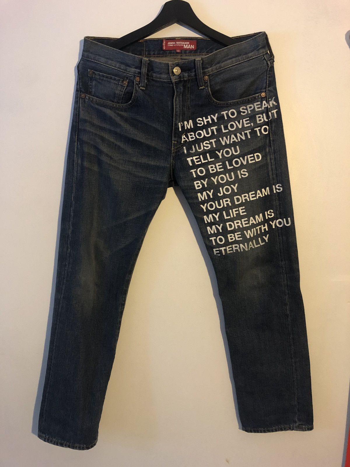 Junya Watanabe 2010 Poem Jeans | Grailed