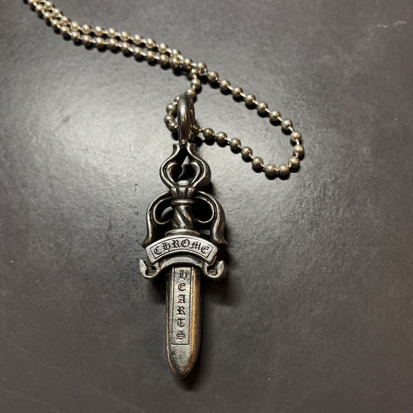 Chrome Hearts Double Dagger Pendant And Chain | Grailed