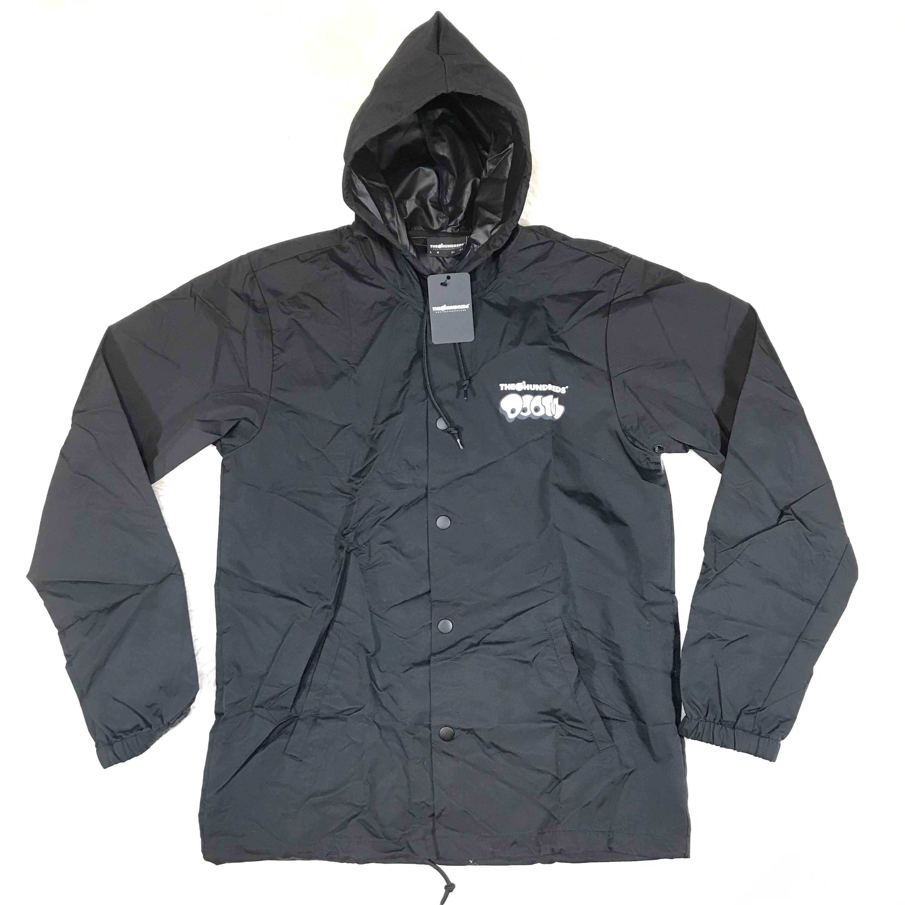 Mf Doom THE HUNDREDS X MF DOOM MENS JACKET SIZE LARGE "NWT" METALFACE ...