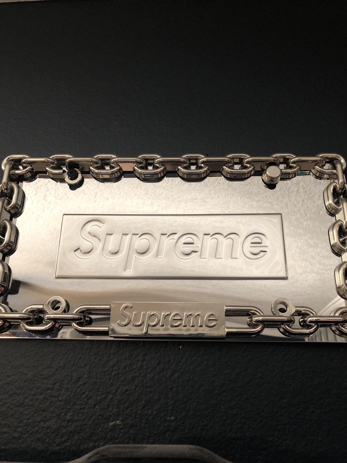 Supreme Supreme License Plate | Grailed