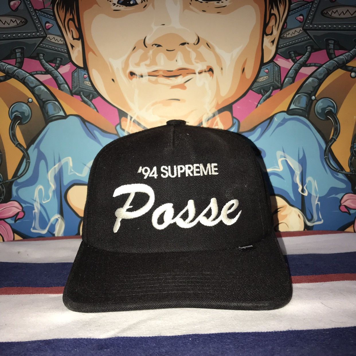Supreme 🔥FINAL DROP🔥SUPREME Posse Logo Embroidered Snapback Cap | Grailed