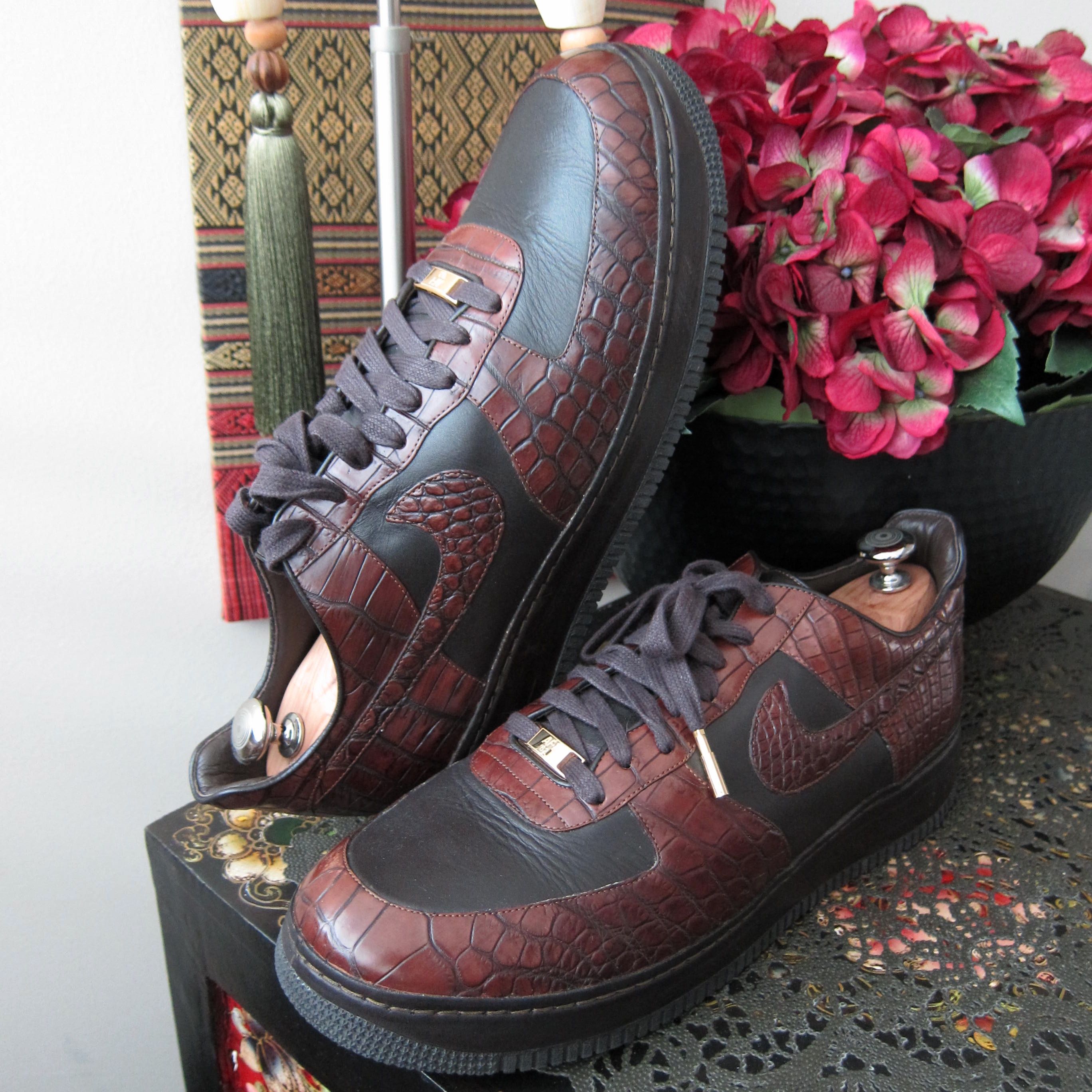 Nike Air Force 1 One Low Crocodile Lux 25th Anniversary Italy Edition ...