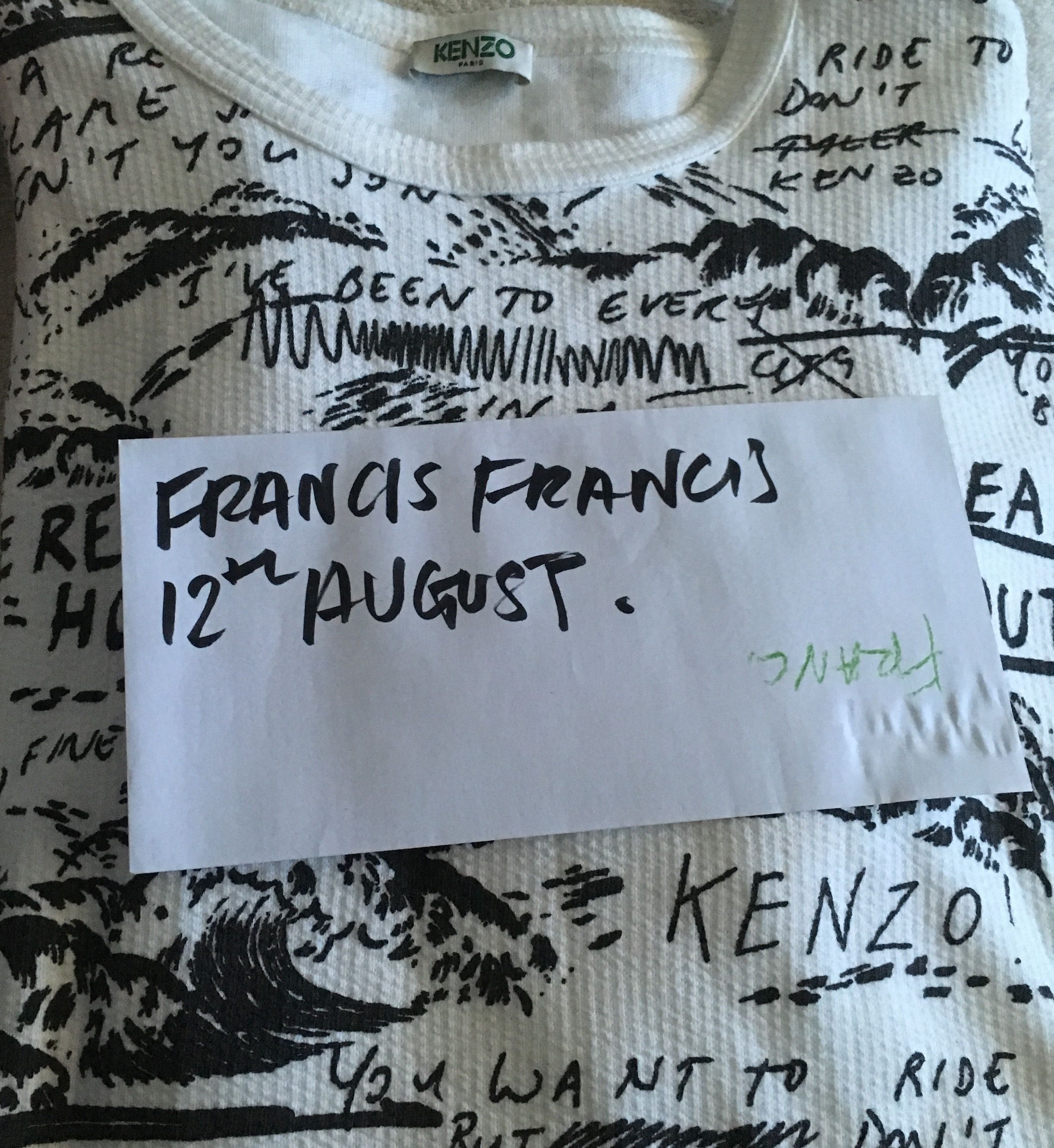 Kenzo Kenzo Graffiti Sweater | Grailed
