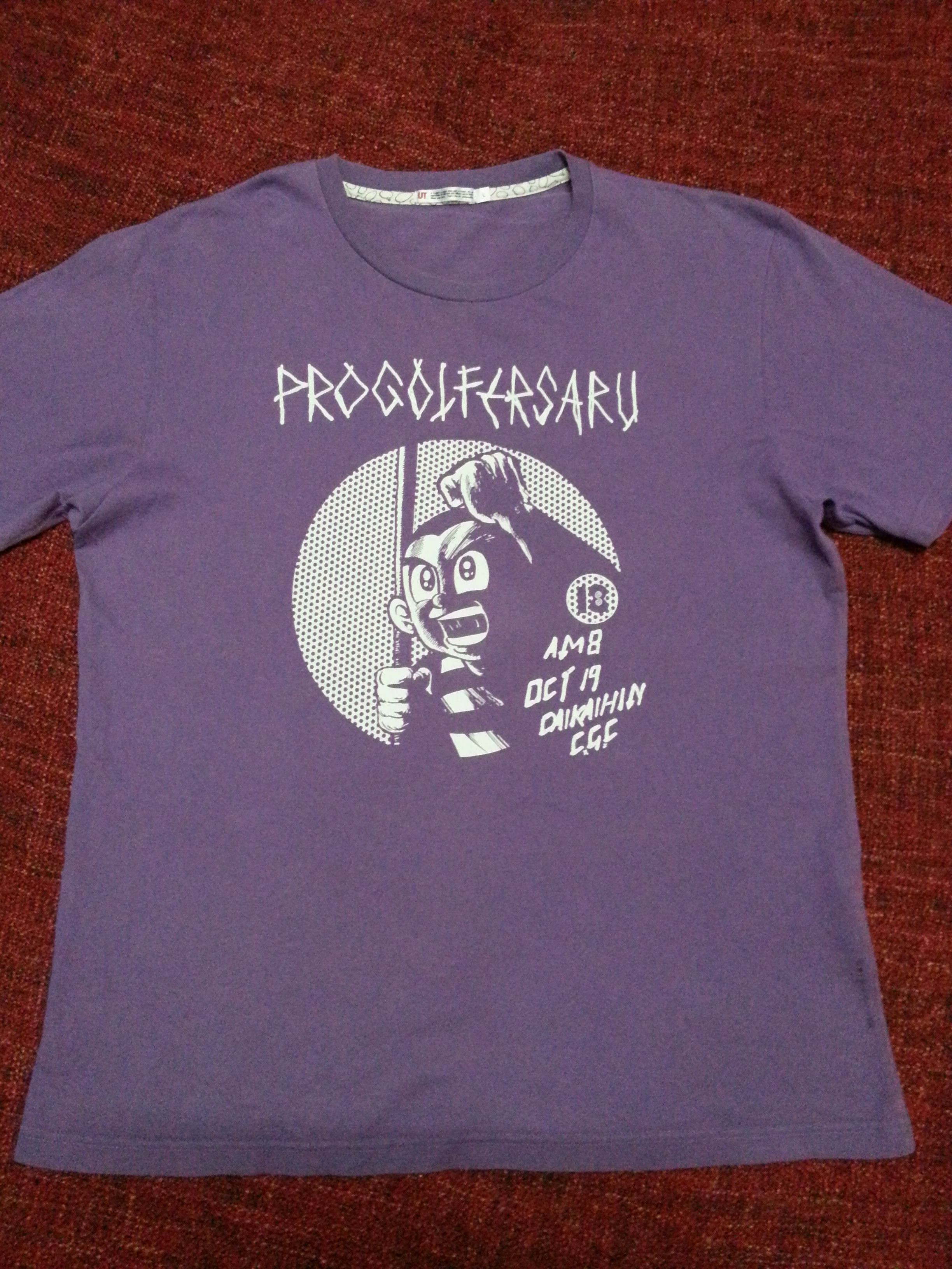 Cartoon Network × Japanese Brand × Uniqlo Rare anime pro golfer saru ...