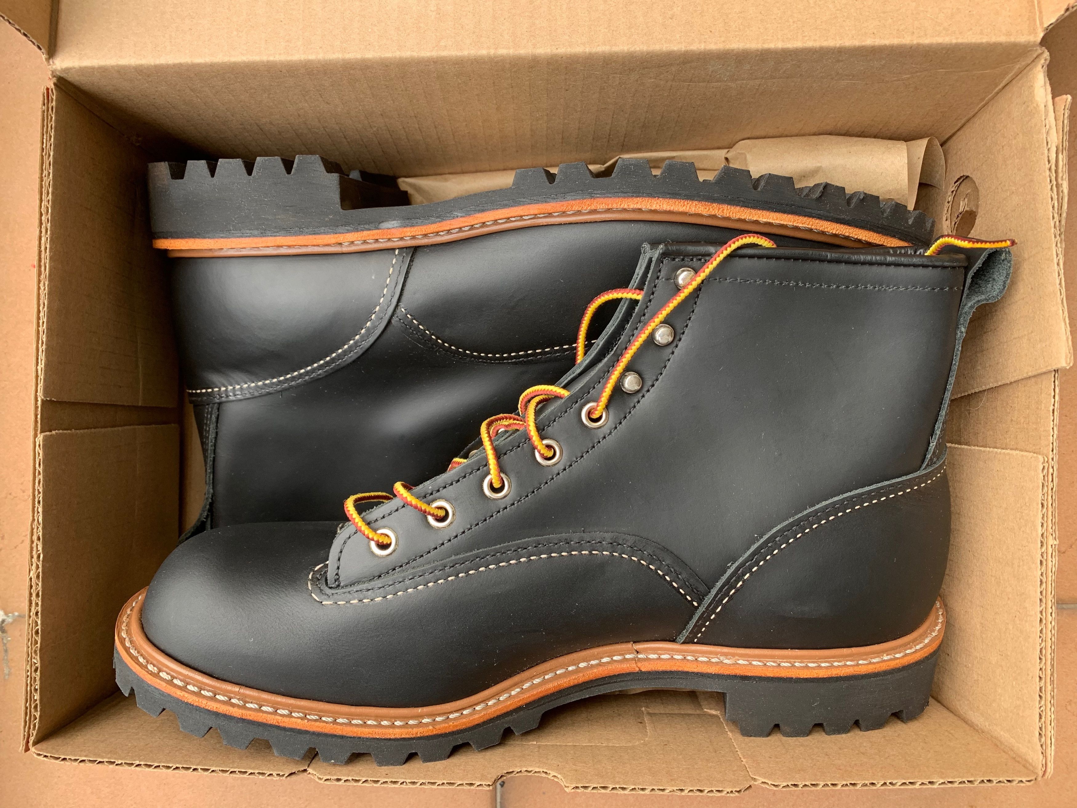 Red Wing Red Wing 2934 Lineman Boots Black Chrome 11D US | Grailed