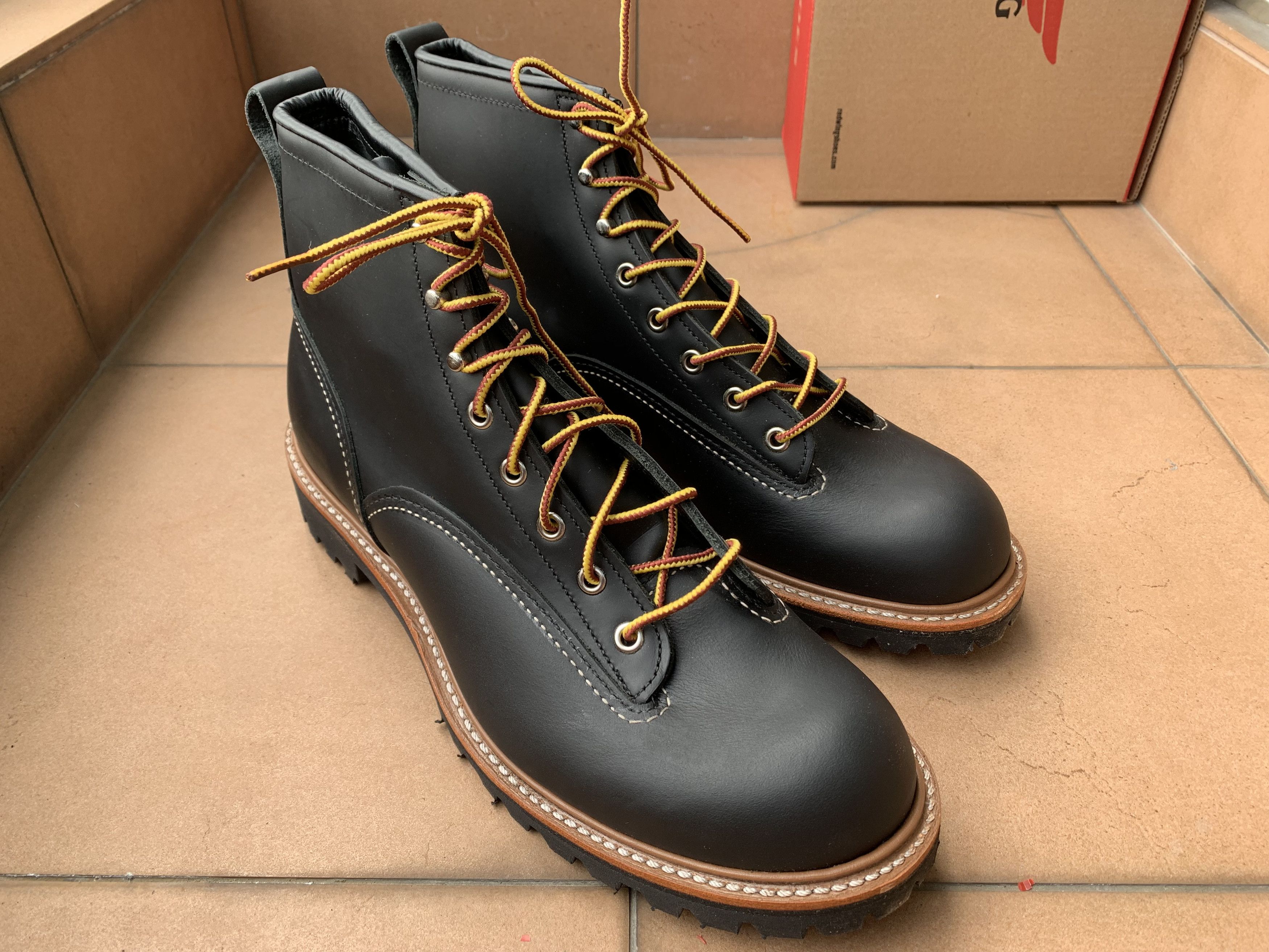 Red Wing Red Wing 2934 Lineman Boots Black Chrome 11D US | Grailed