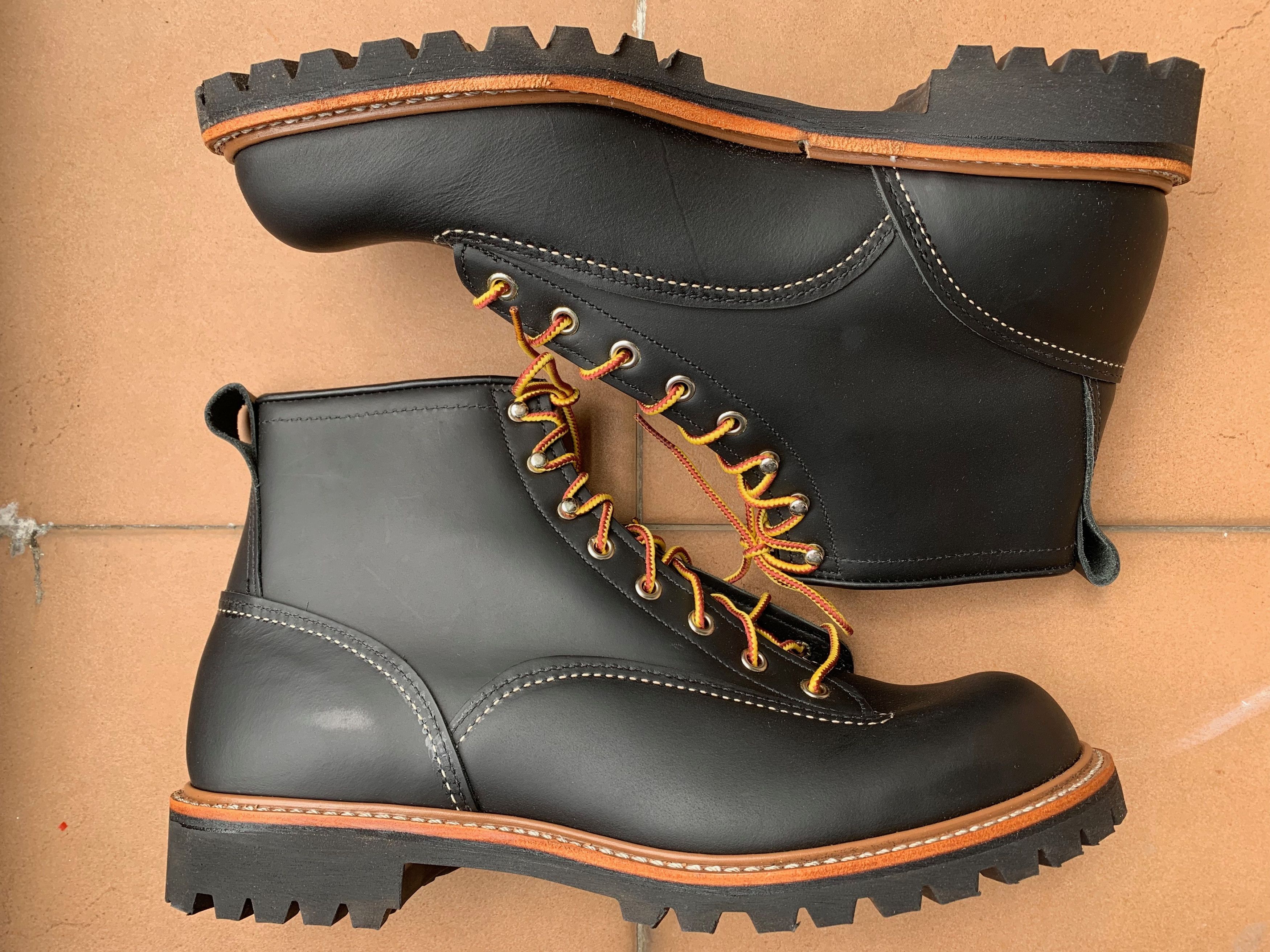 Red Wing Red Wing 2934 Lineman Boots Black Chrome 11D US | Grailed