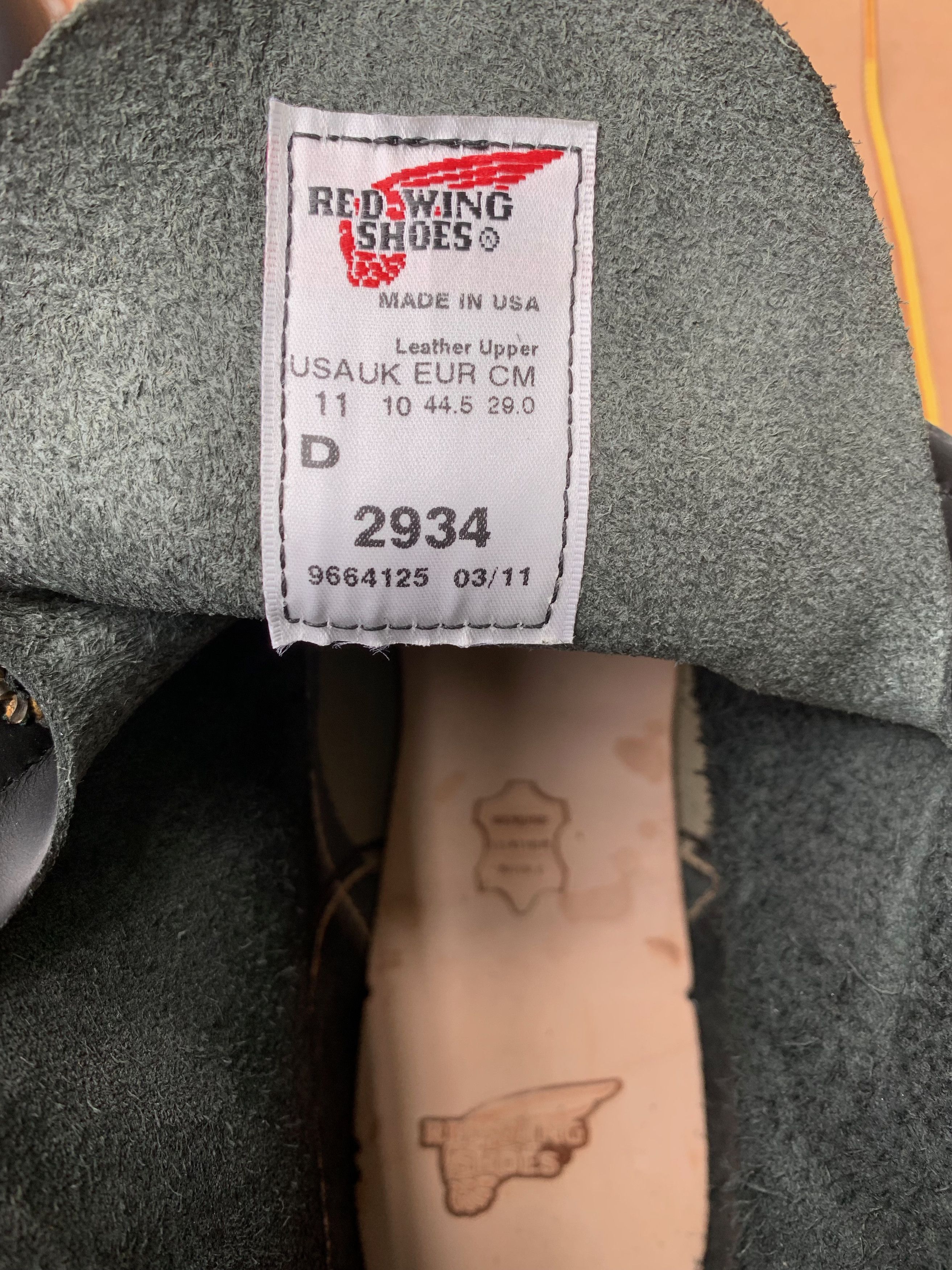 Red Wing Red Wing 2934 Lineman Boots Black Chrome 11D US | Grailed