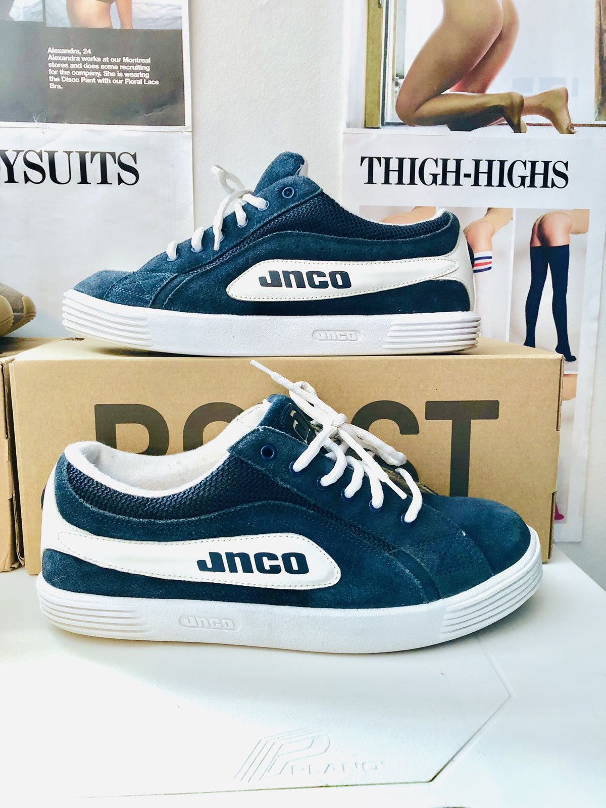 Vintage Extremely rare Jnco Footing brand skateboard shoe. 10.5 vnds ...