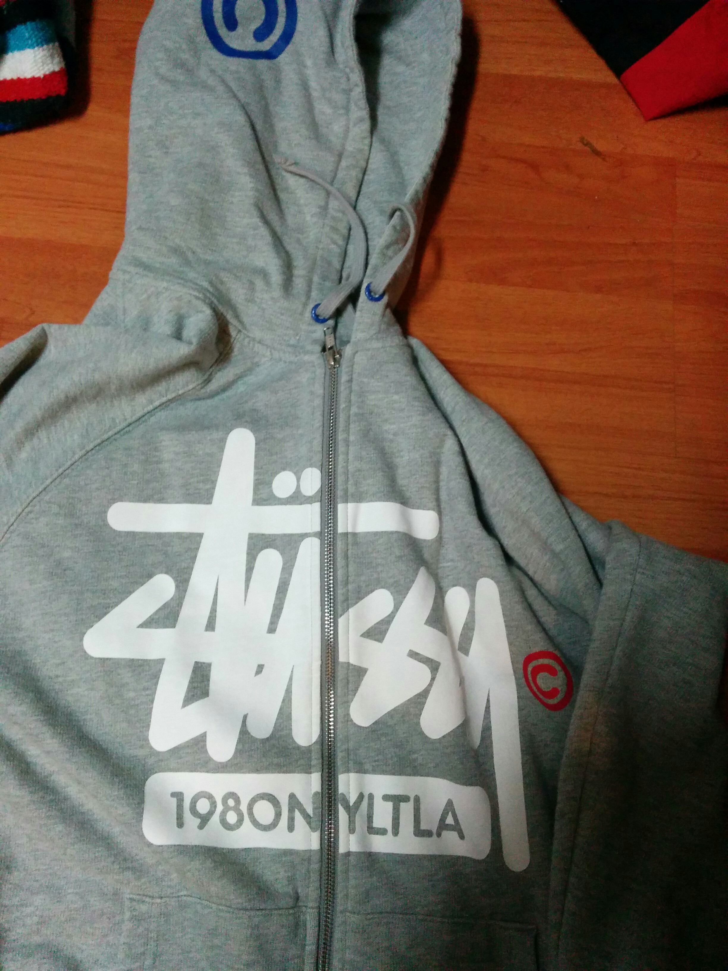 Stussy Stussy hoodie 1980 nyltla big logo gray large | Grailed Stussy Stussy hoodie 1980 nyltla big logo gray large | Grailed