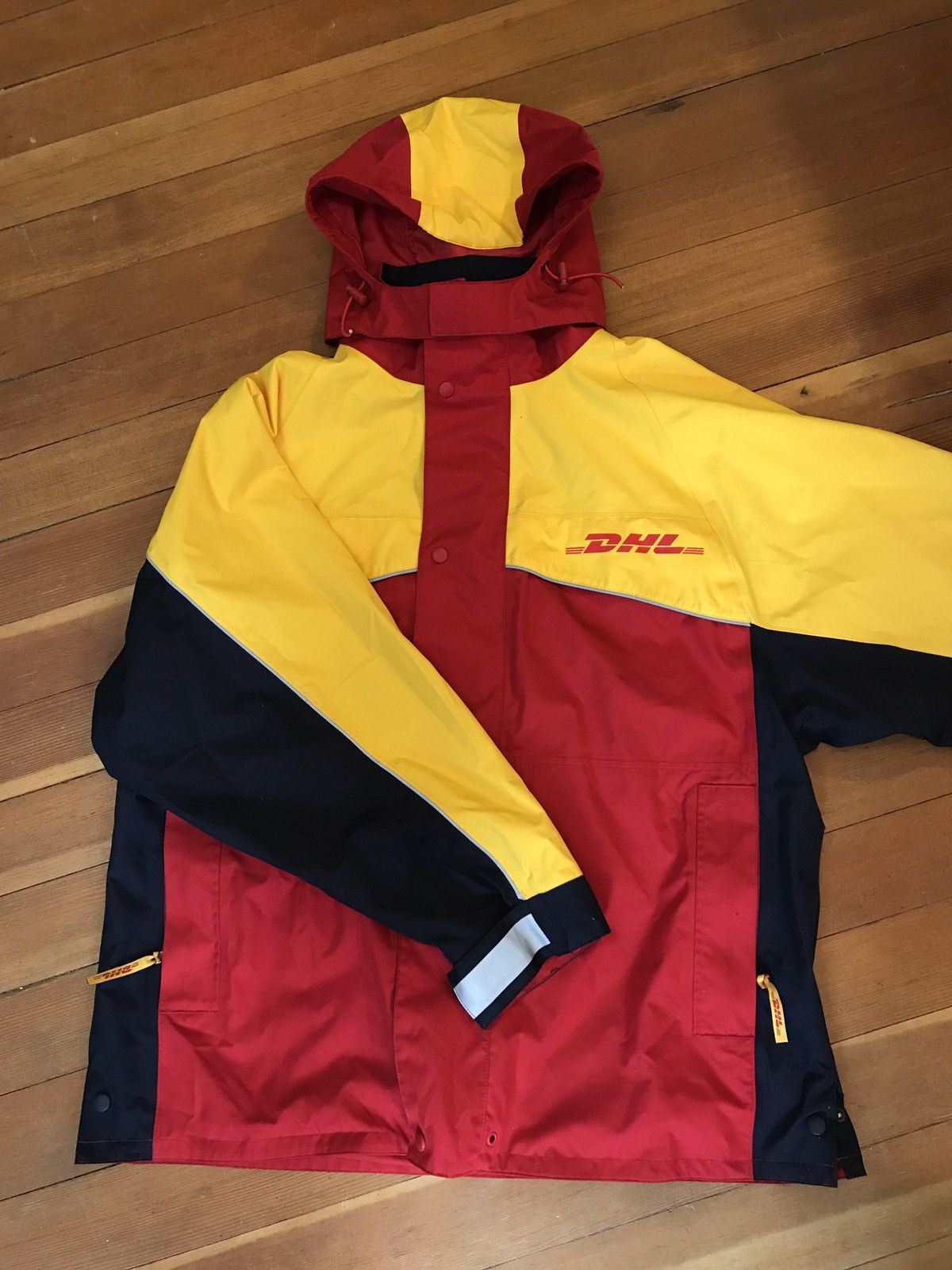 3m DHL Streetwear Jacket | Grailed