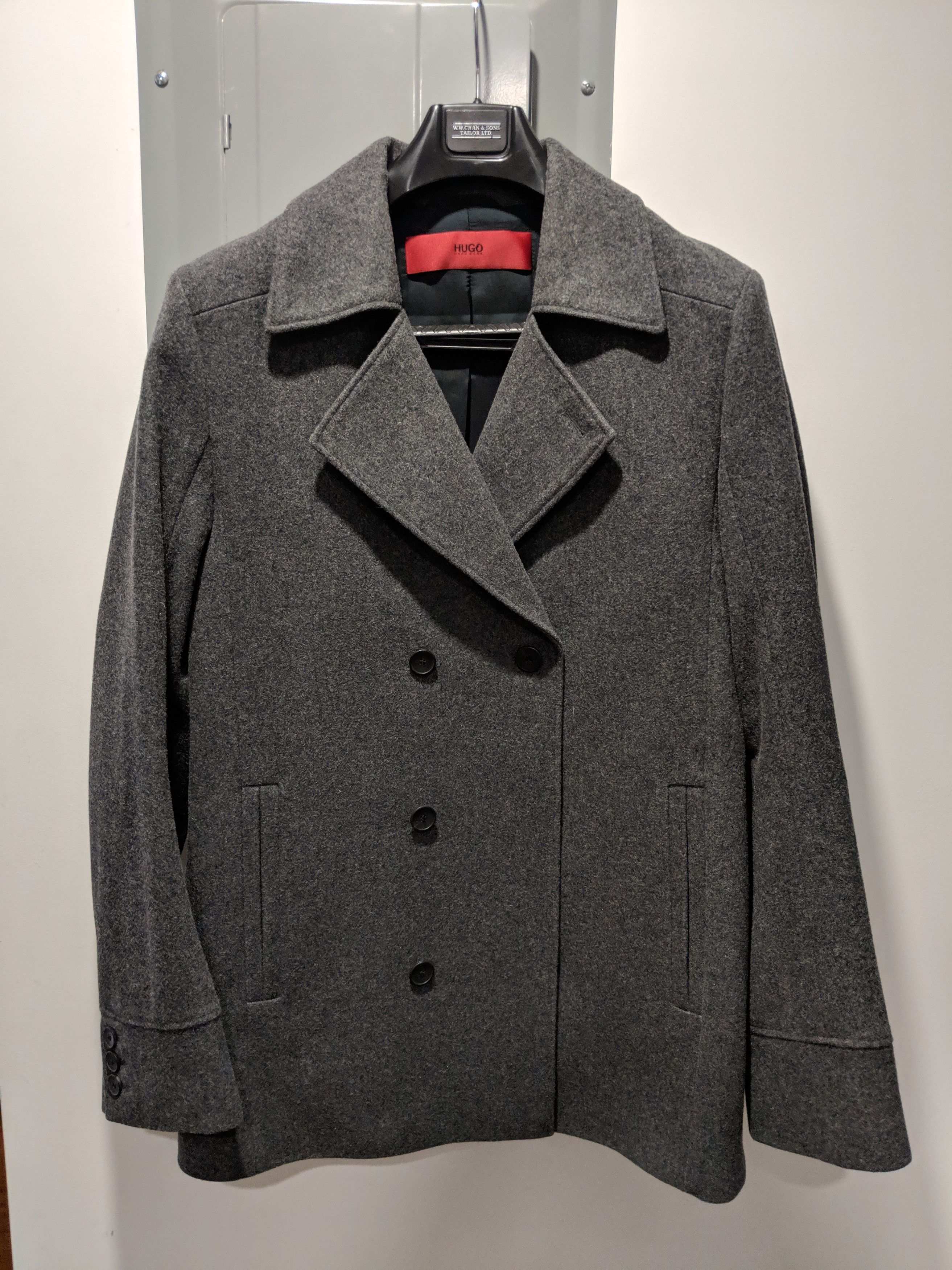 Hugo Boss Hugo Boss Woollen Peacoat | Grailed