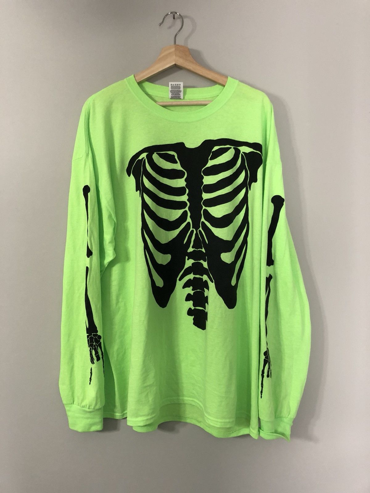 Playboy Playboi Carti Die Lit Skeleton Green Longsleeve | Grailed