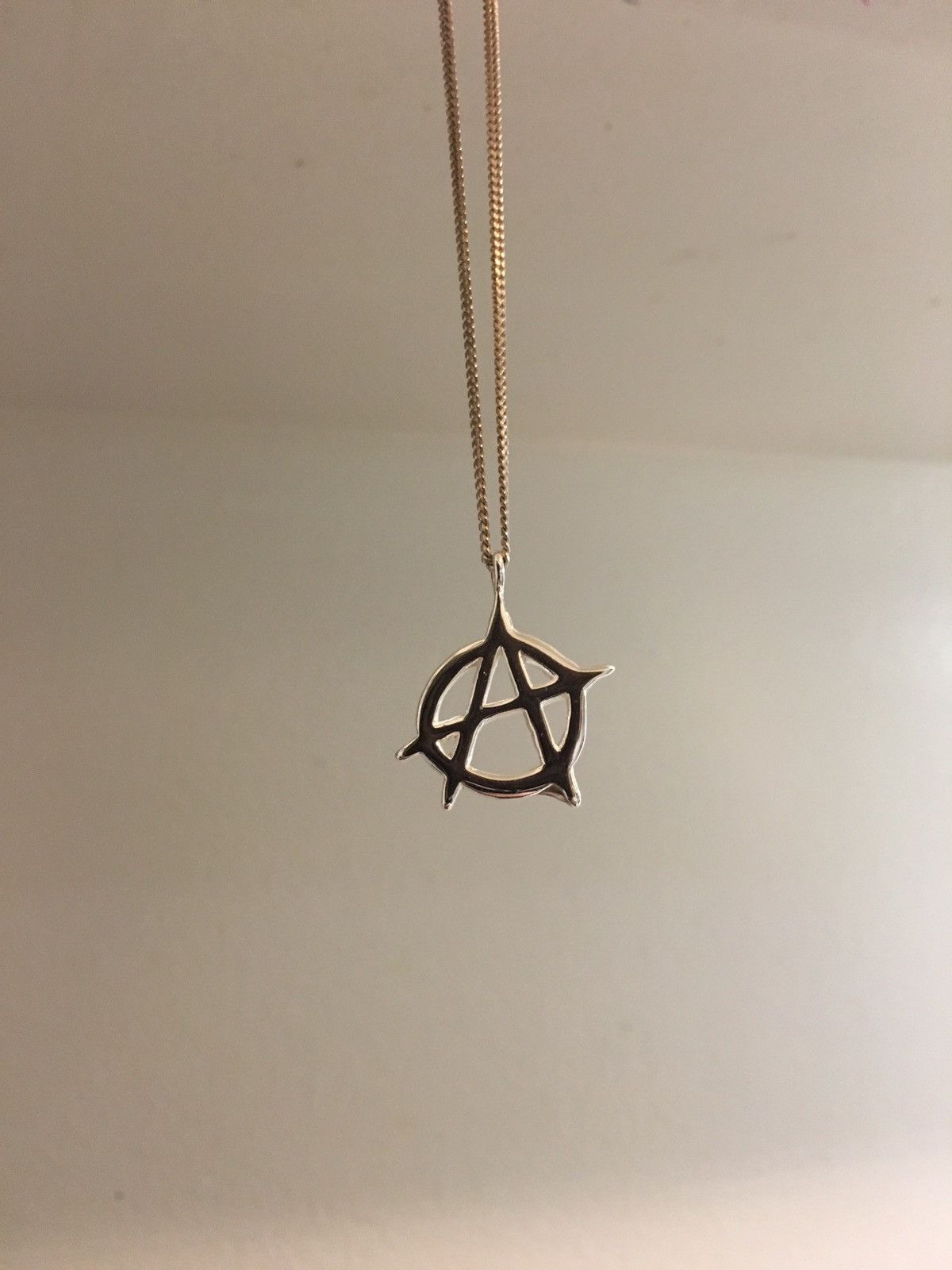 Silver Silver Anarchy Pendant Playboi Carti Necklace | Grailed