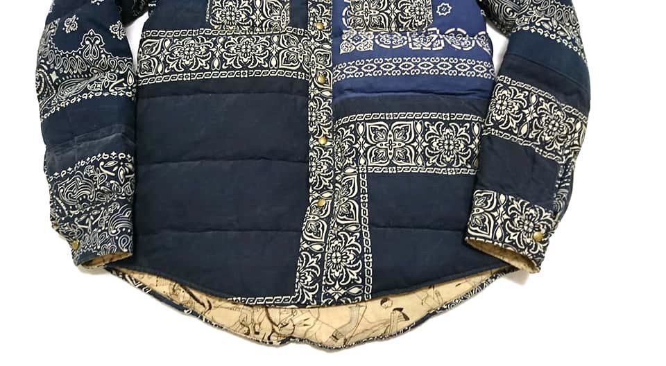 Visvim Visvim Paisley Kerchief Down Jacket | Grailed