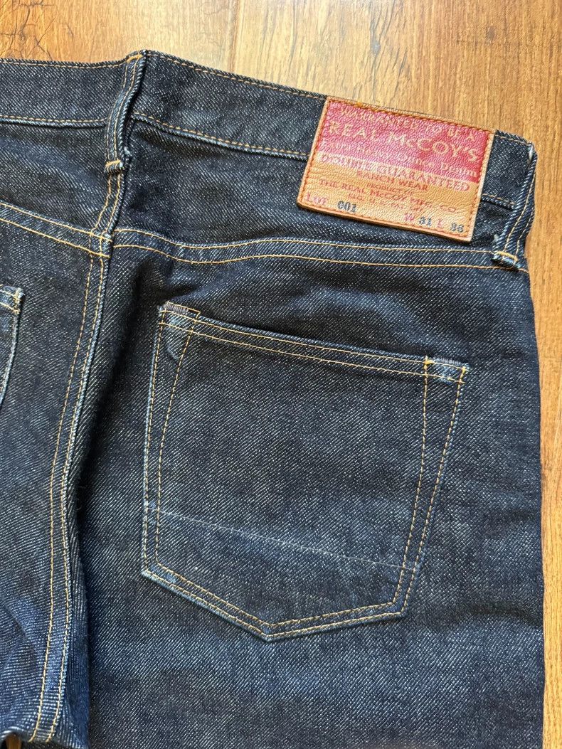 The Real McCoy's REAL McCOY'S Lot 001 Raw Denim Jeans - dmc | Grailed