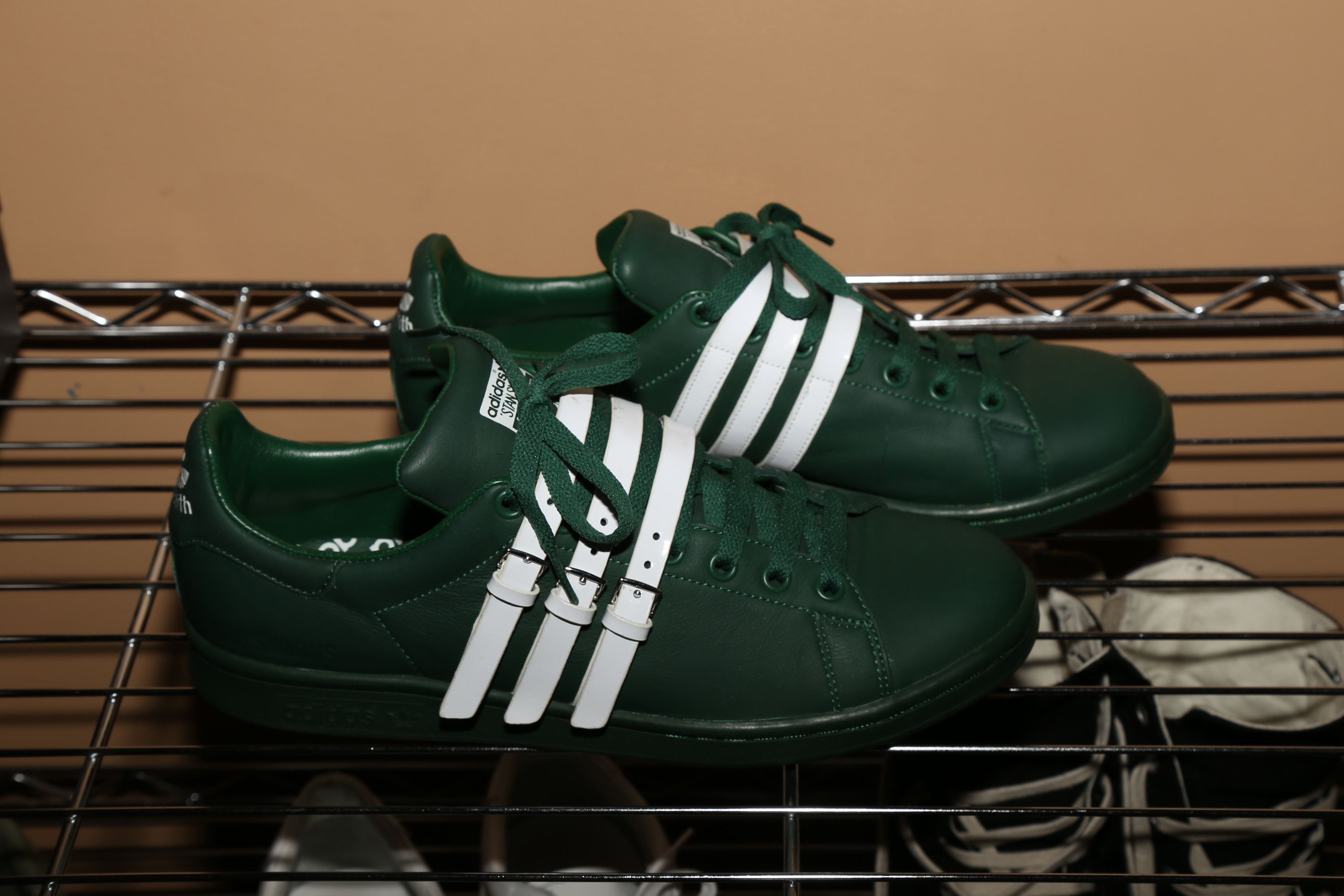 Adidas Raf Stan Smith Strap Forest Green | Grailed