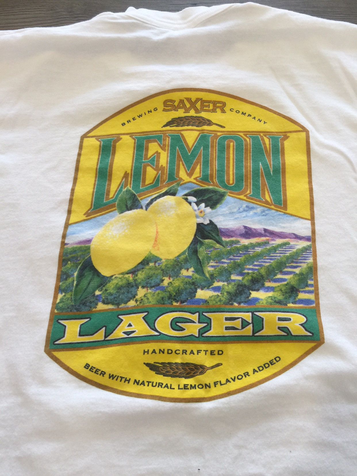 Vintage Saxer beer shirt | Grailed