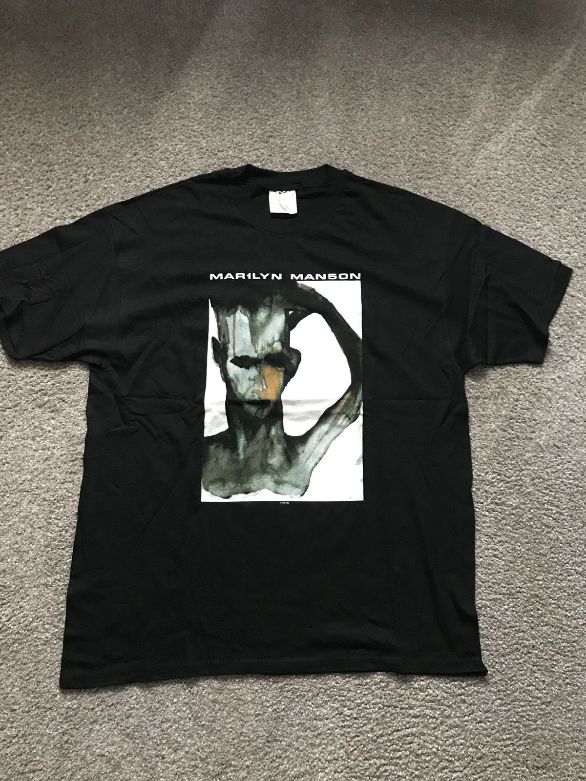Vintage 1998 Vintage MARILYN MANSON Drugs like me t SHIRT | Grailed