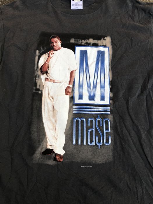 Vintage 1998 Mase Harlem World Bad Boy rap tee | Grailed