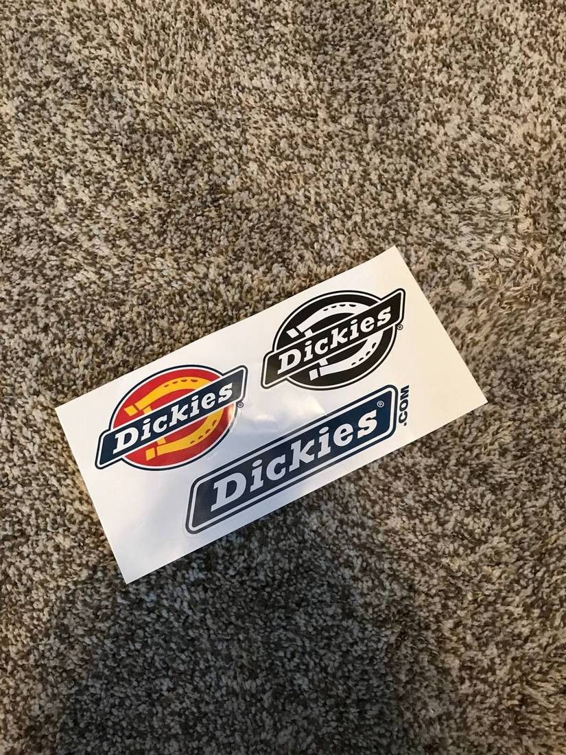 Dickies Dickies 3 Sticker Set | Grailed