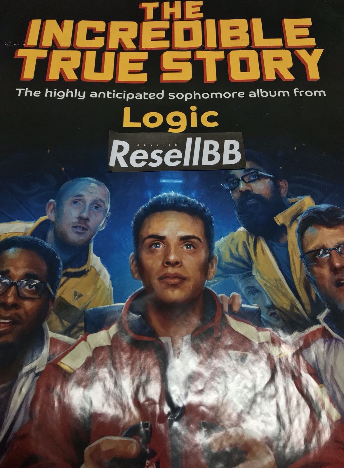 Logic Logic The Incredible True Story Signed Poster | Grailed