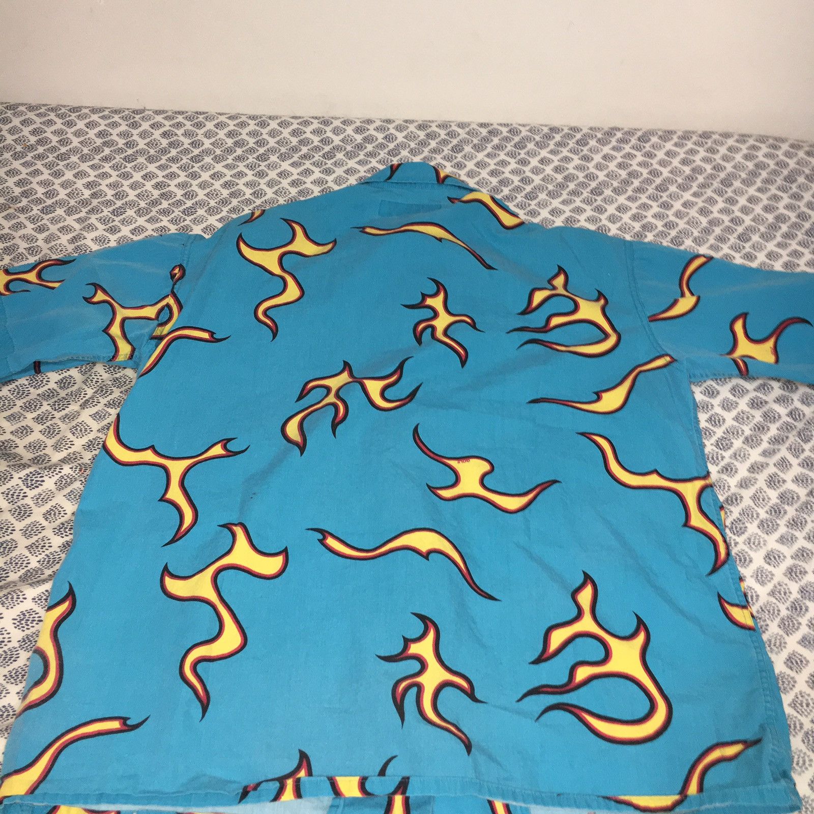 Golf Wang Golf Wang flame button up | Grailed
