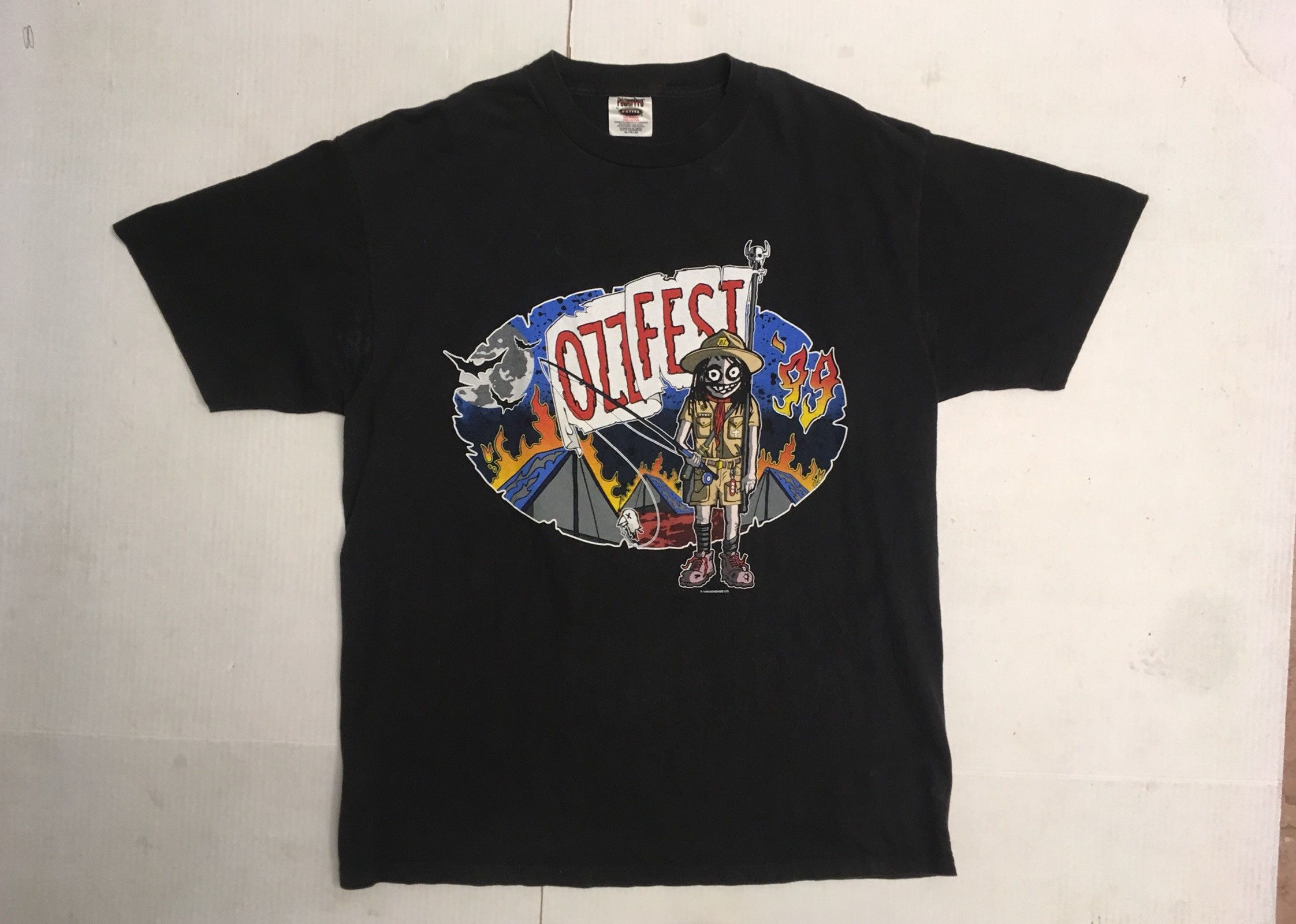 Ozzy Osbourne Concert Tee Ozzy Osbourne Ozzfest 1999 Concert Tour Shirt ...