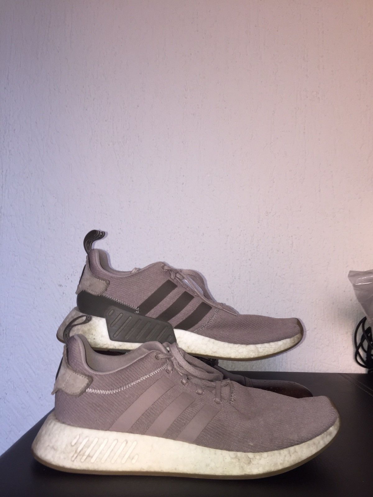 Adidas Nmd r2 Brown/Olive Green - 7/10 - easy clean | Grailed