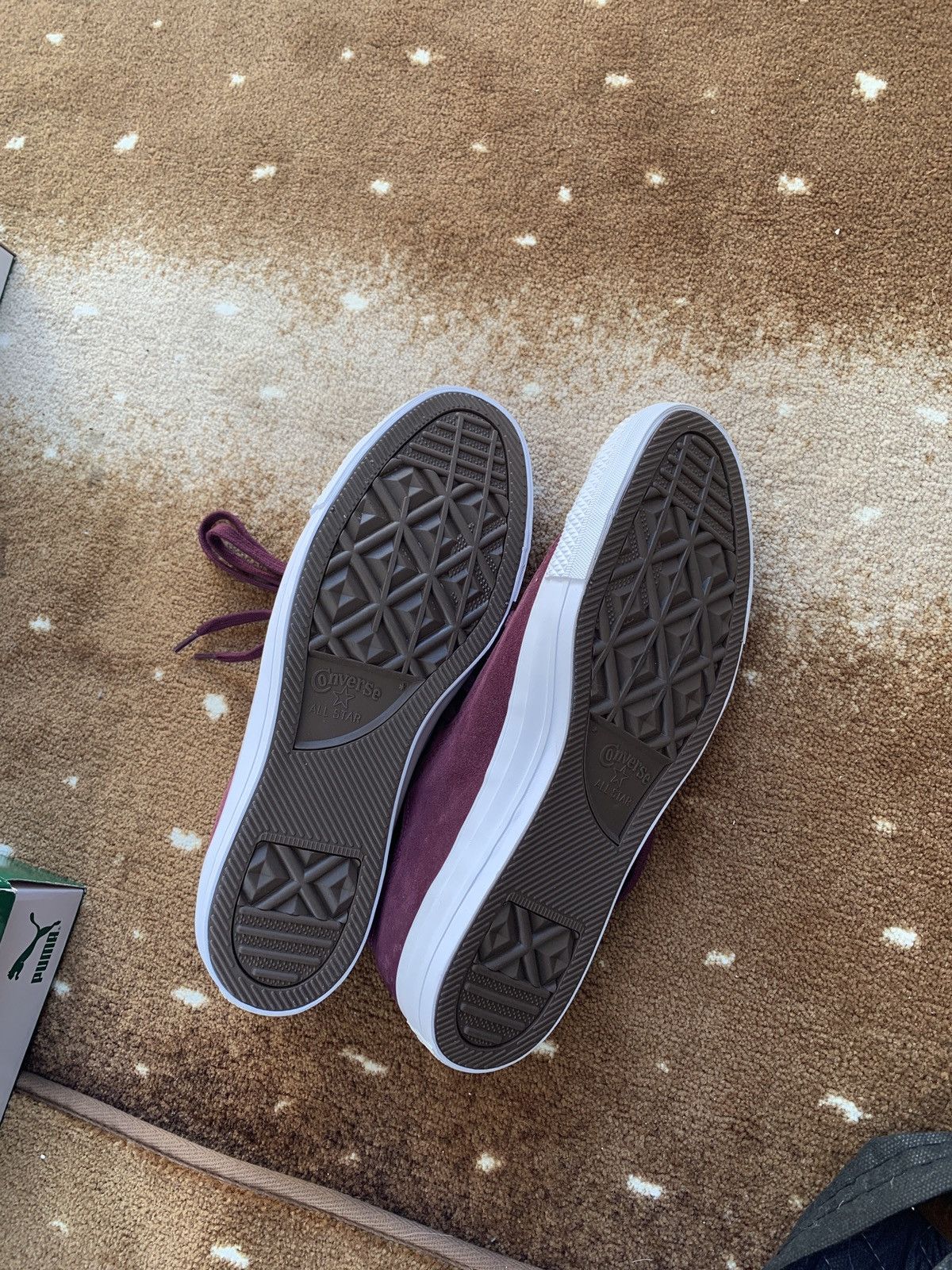 Converse Plush Suede Ox Sneaker Dark Sangria | Grailed