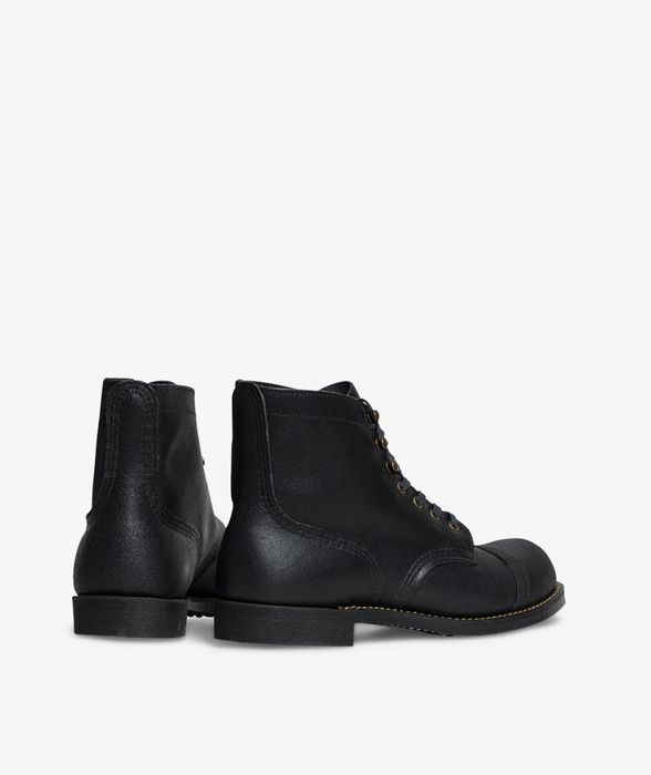 Red Wing LIMITED EDITION: RW 4545 Black Spitfire Leather Iron Rangers ...