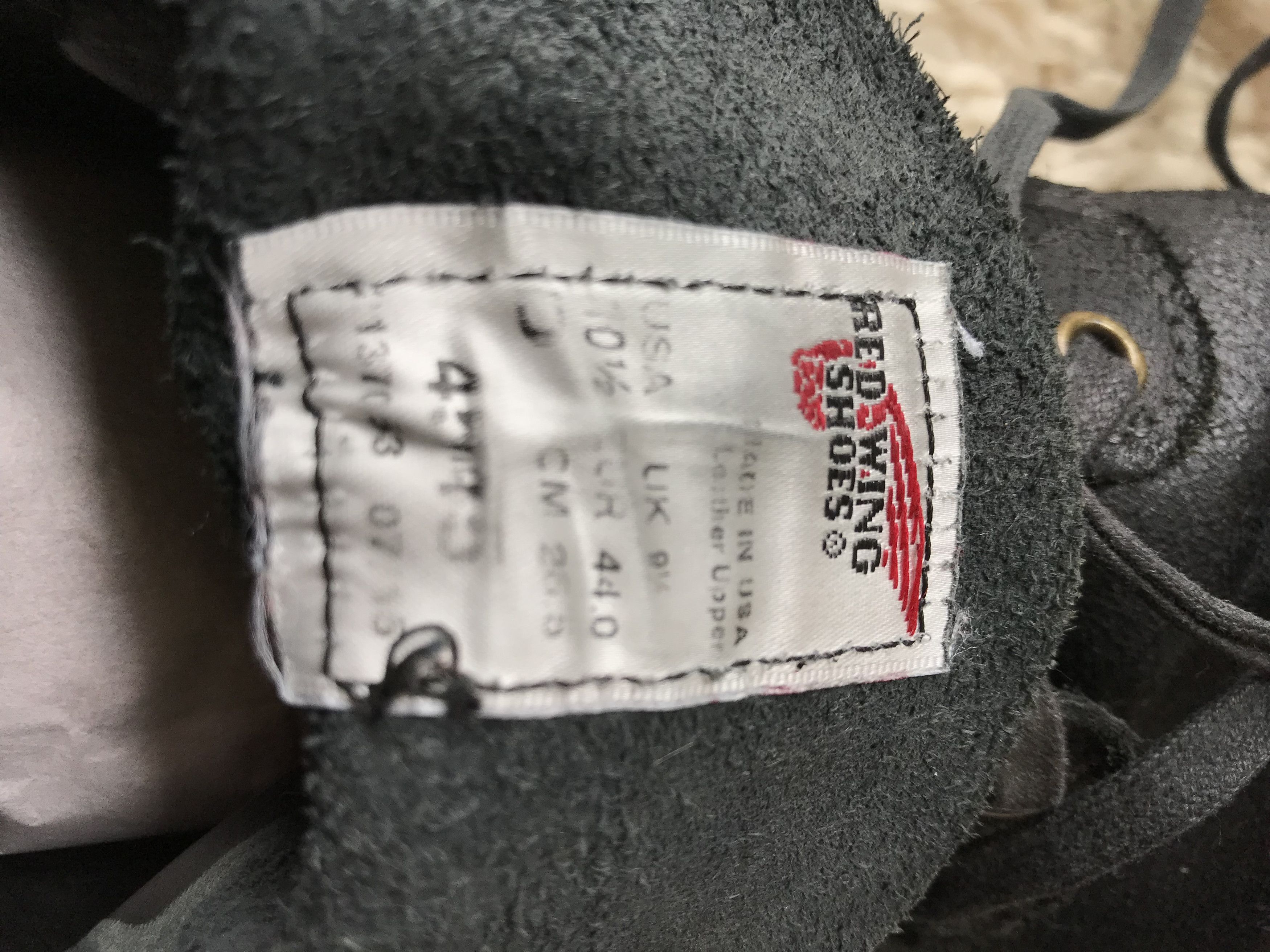 Red Wing LIMITED EDITION: RW 4545 Black Spitfire Leather Iron Rangers ...