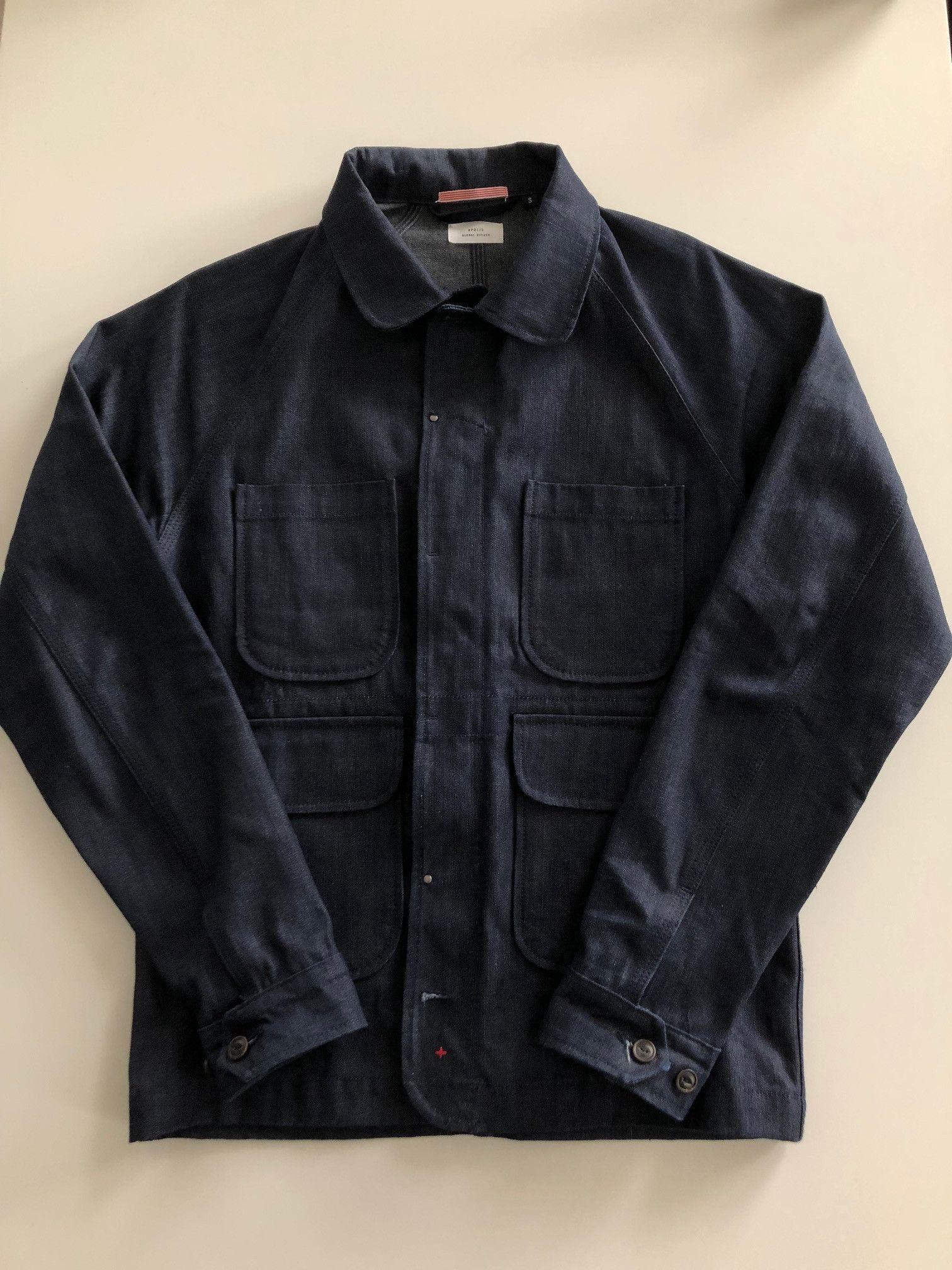 Apolis Selvage Denim Chore Coat | Grailed