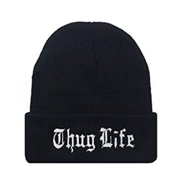 Vintage Tupac 2pac Shakur Thug Life Beanie | Grailed
