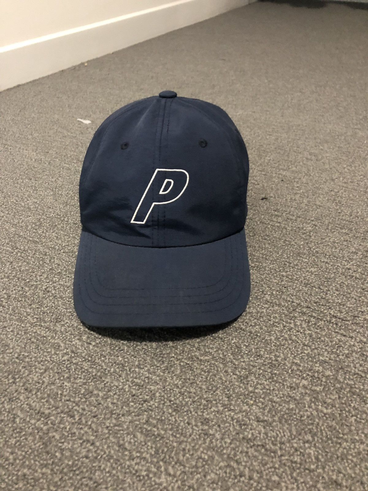 Palace NAVY PALACE “P” CAP | Grailed