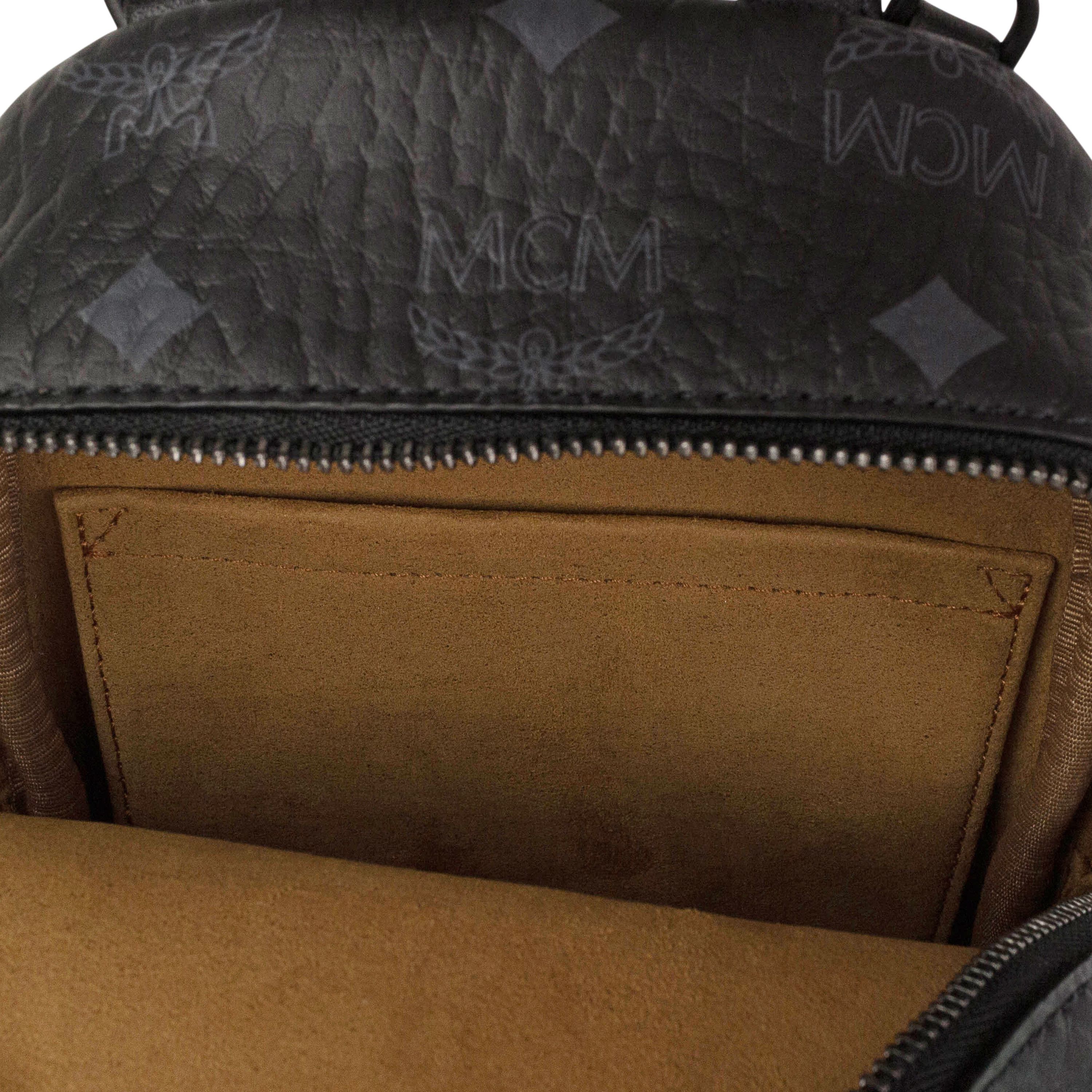 MCM Stark Small Backpack Black Size OS | Grailed