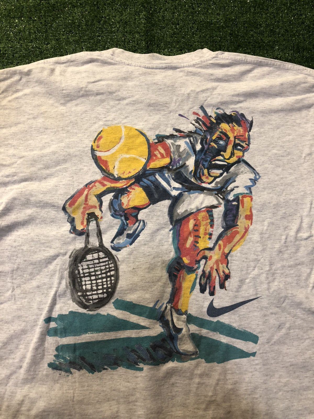 Andre Agassi × Nike × Vintage Vintage Nike 90s Andre Agassi White Tag ...
