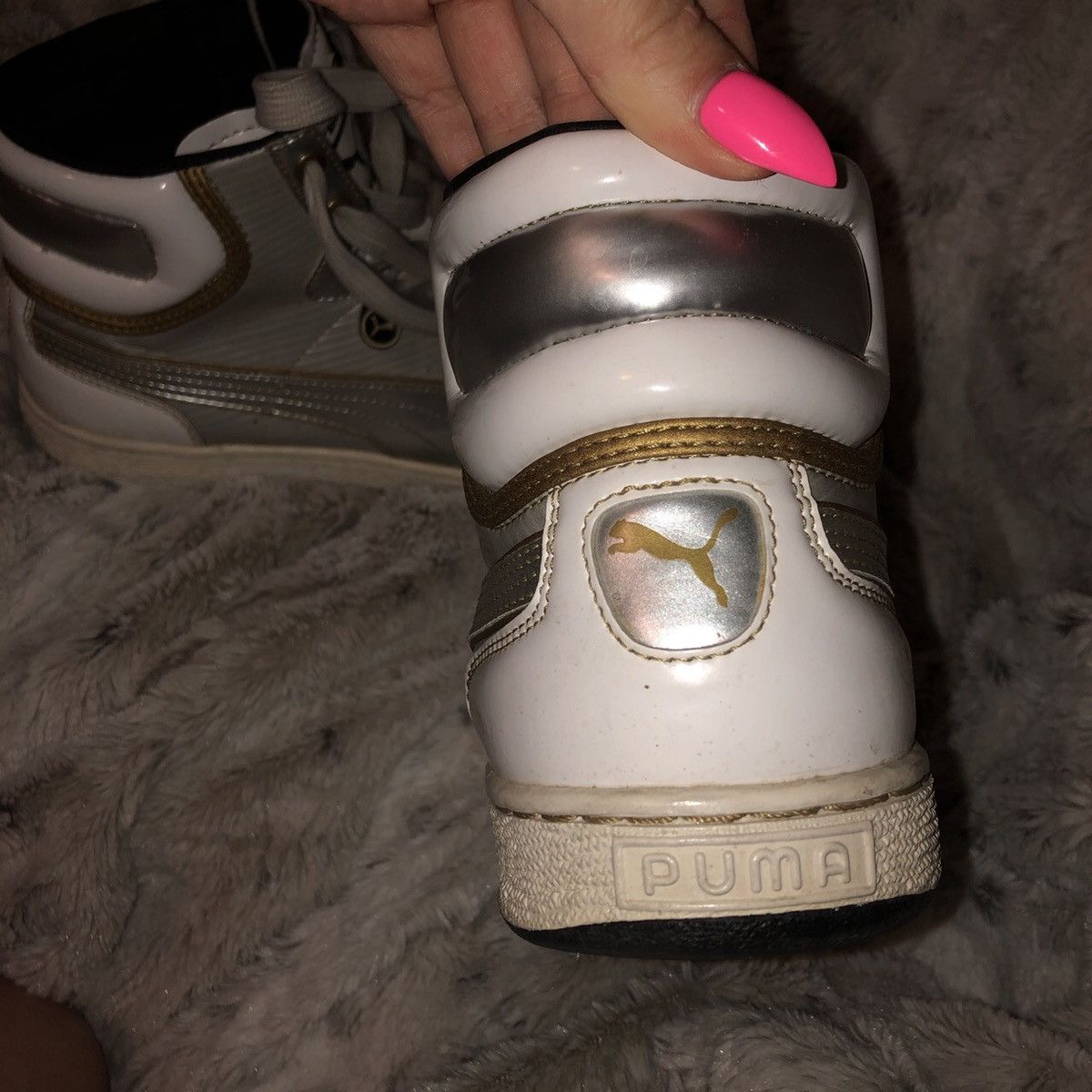 Puma Puma vintage high tops | Grailed