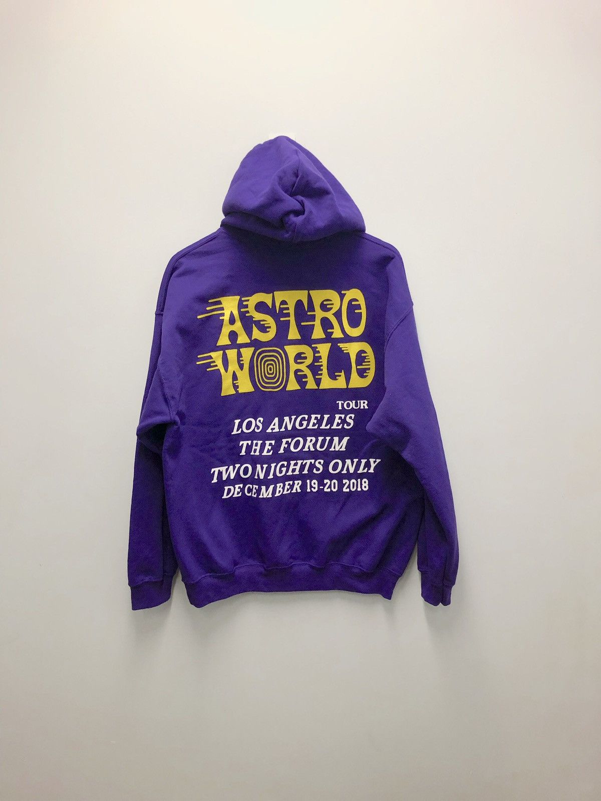 Travis Scott Astroworld Travis Scott Tour Merch Hoodie LA EXCLUSIVE ...