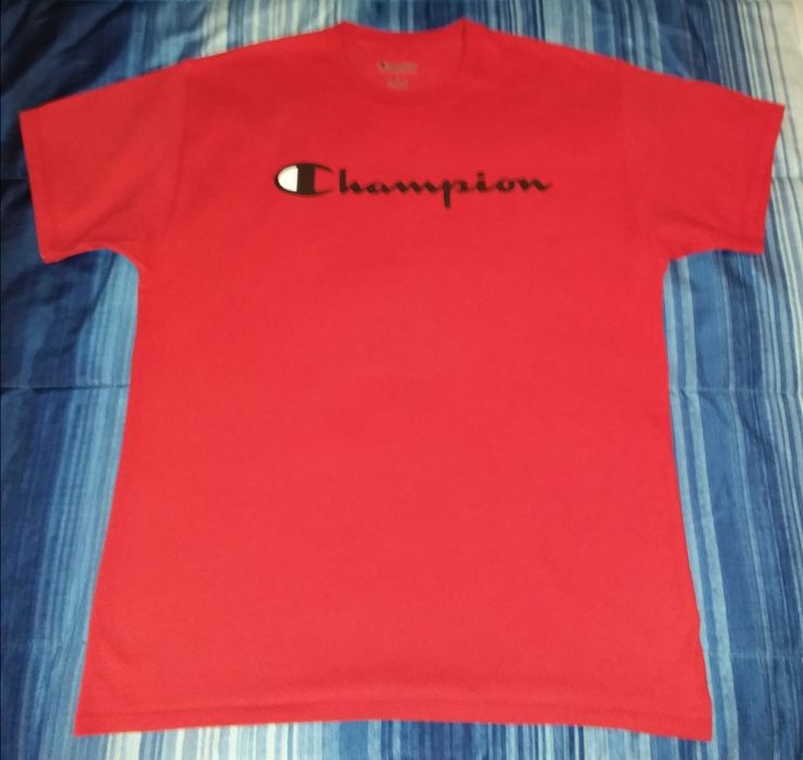 Champion Champion Red T-shirt | Grailed