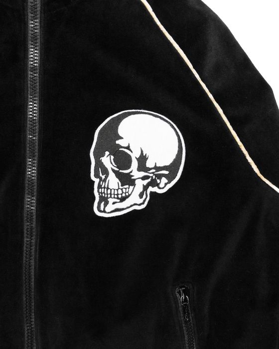 Number (N)ine SS04 "Dream Baby Dream" Double Skull Velour Track Jacket ...
