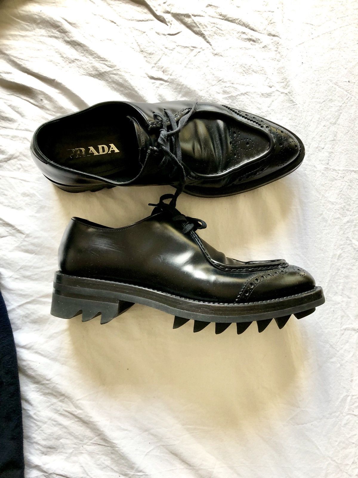 Prada Prada FW13 Lugsole runway creepers | Grailed