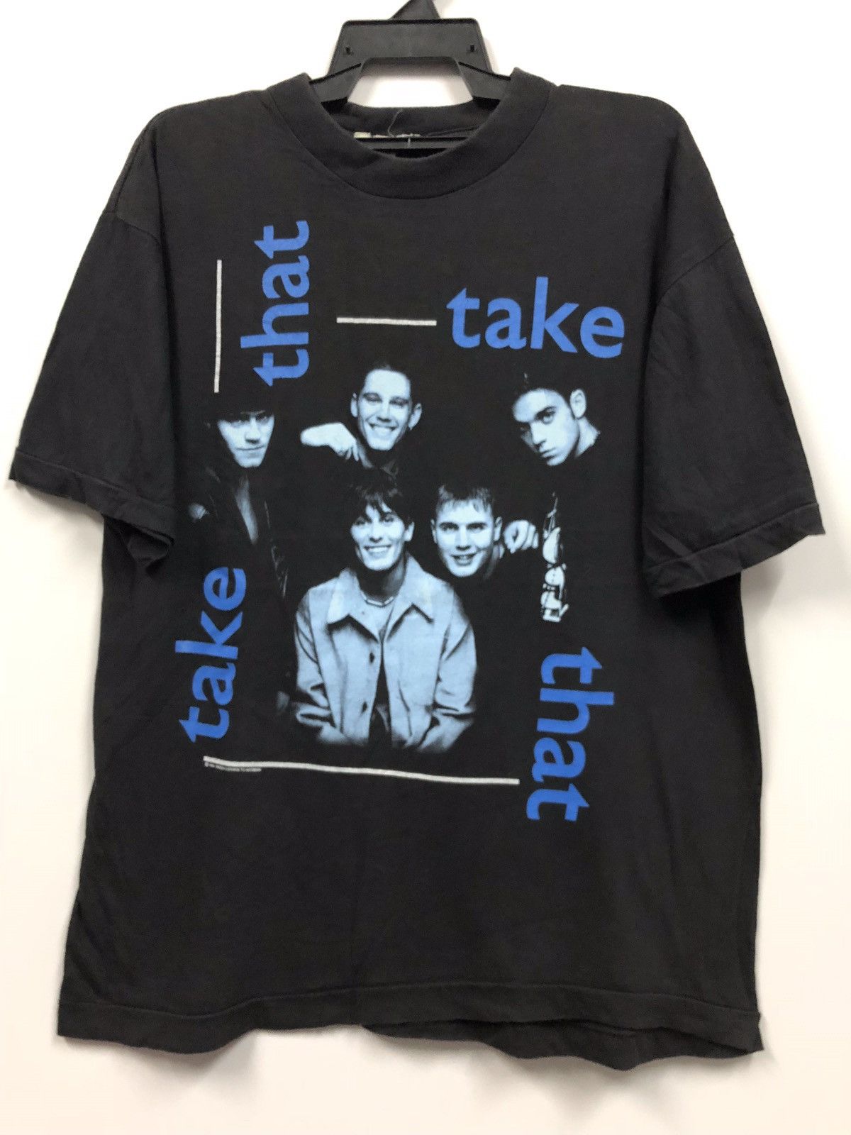 Band Tees × Rare × Vintage Vintage Take That Tour Tshirt 90s Weslife ...