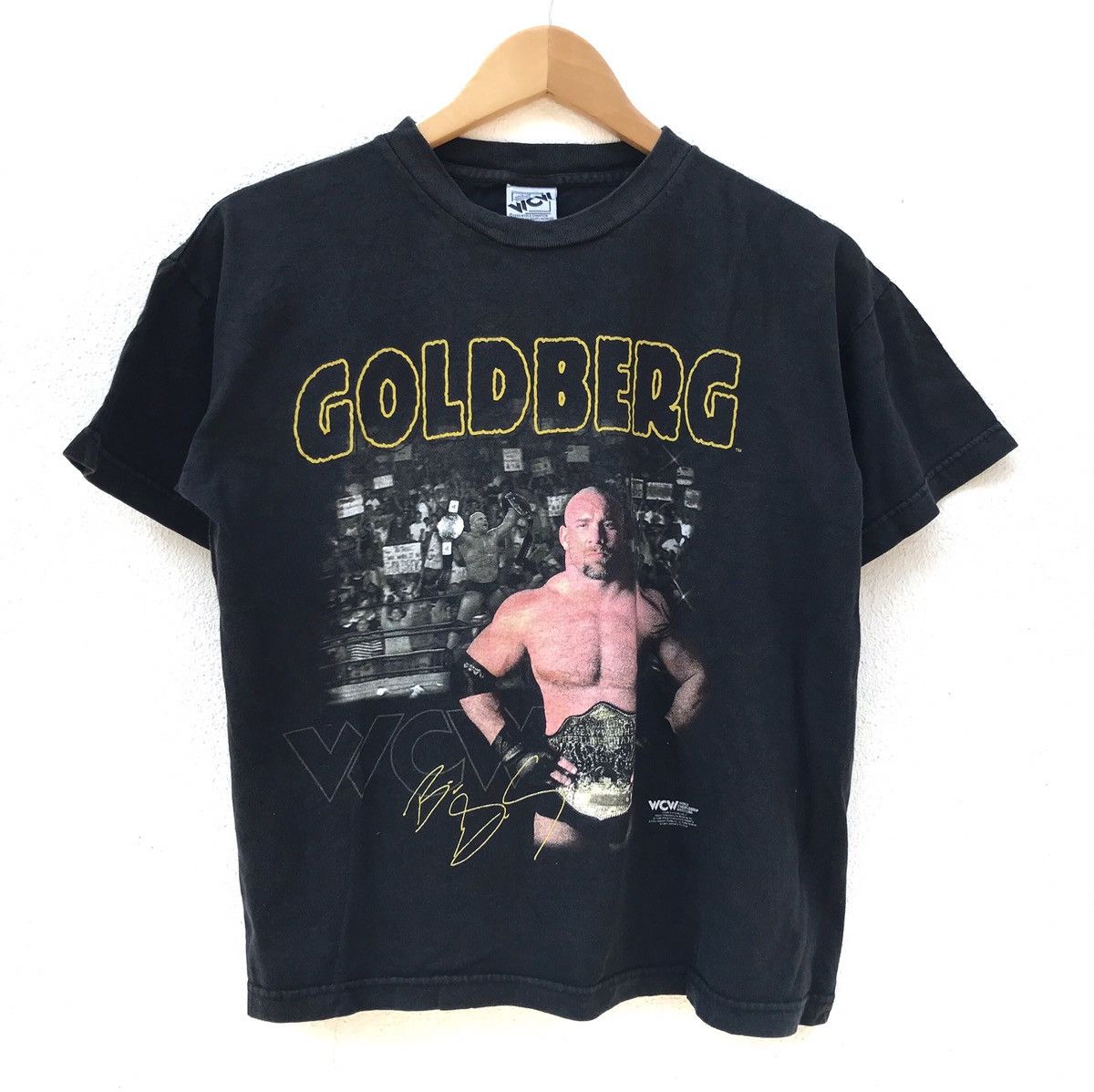 Vintage Vtg 90’s WCW Goldberg With Signature | Grailed