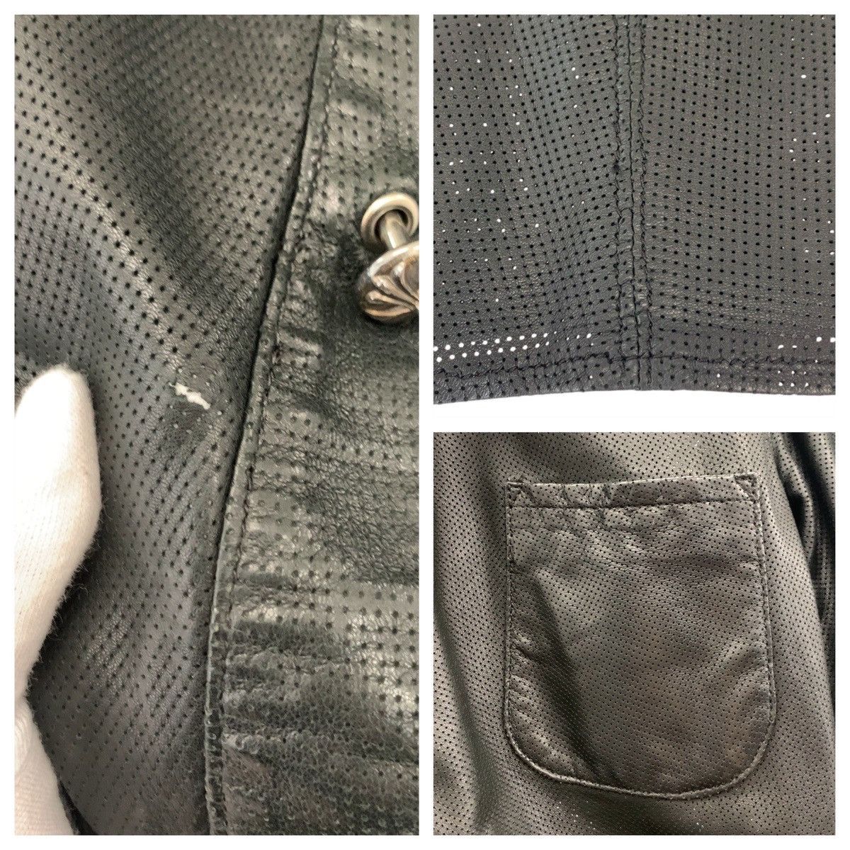 Chrome Hearts Other Chrome Hearts Leather Shirt Leather Tops DUTY FREE ...