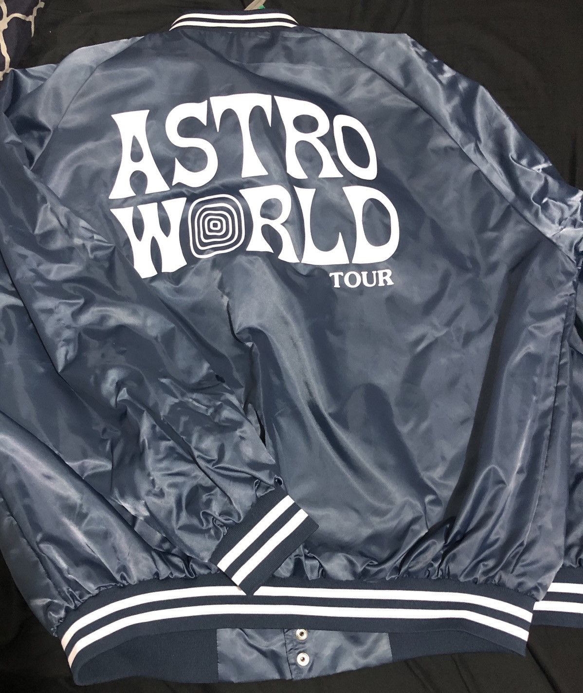 Travis Scott Astroworld Madison Square Garden jacket | Grailed