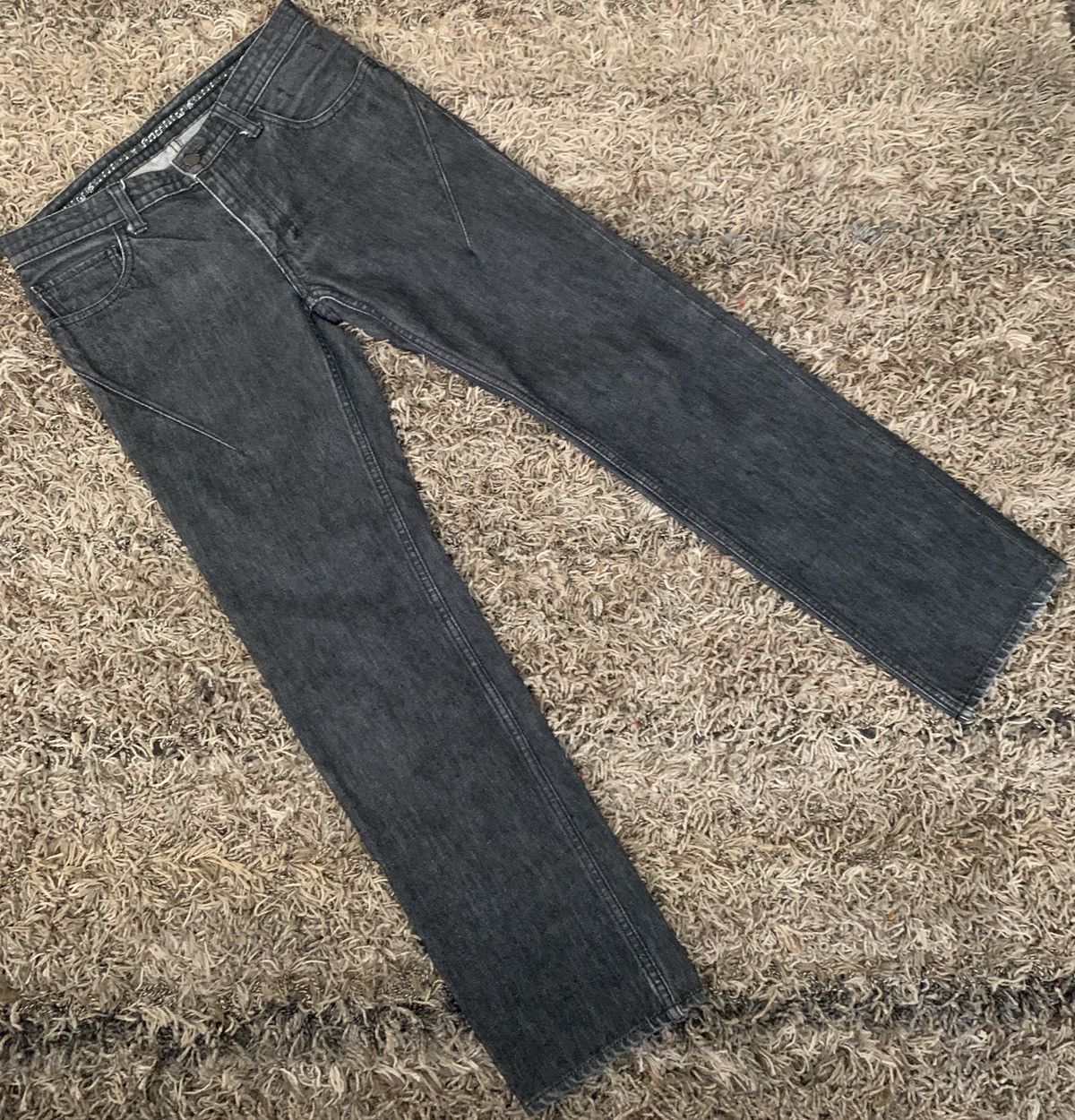 Number (N)ine number nine jeans black | Grailed