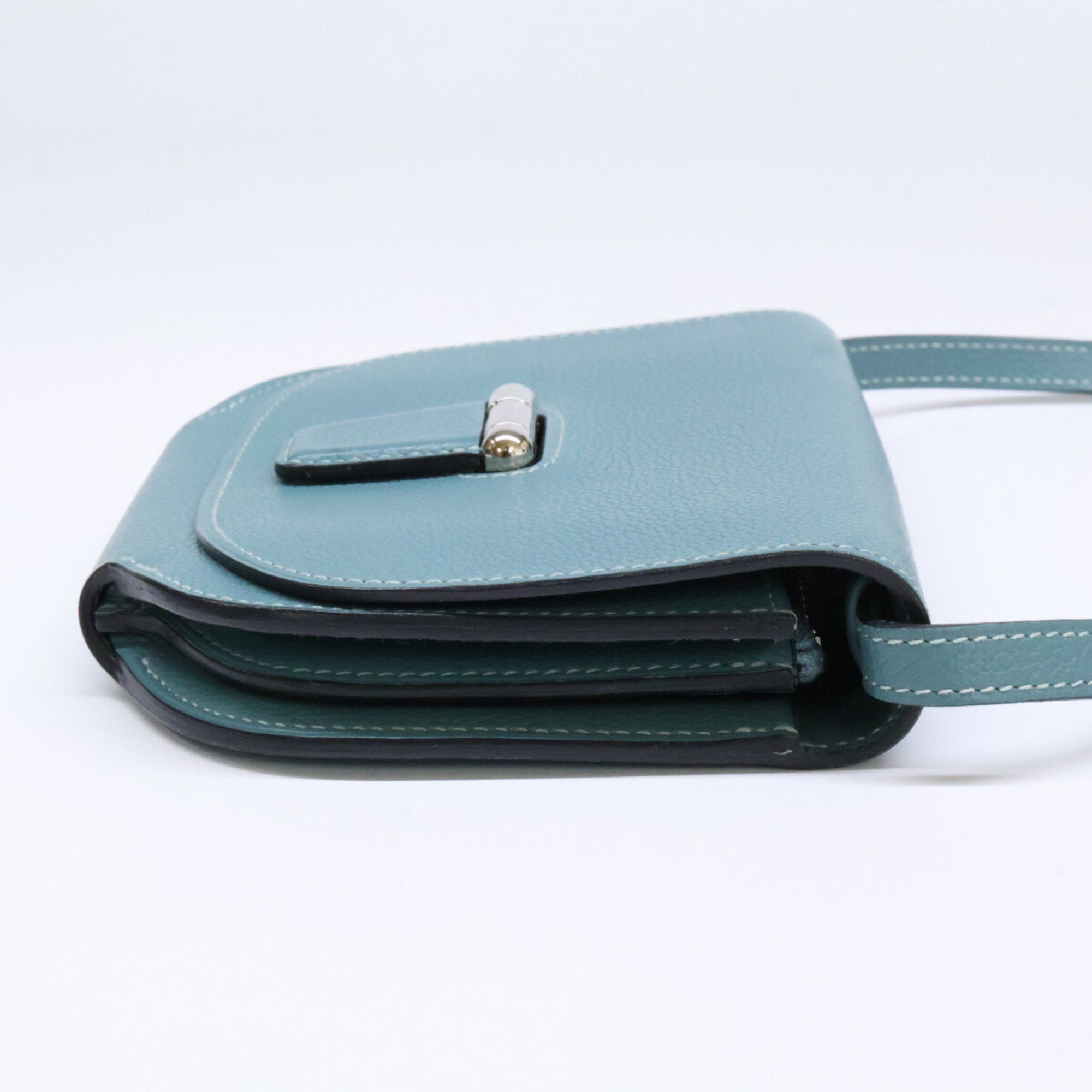 Hermes HERMES Mini Conbainer Shoulder Wallet Bag in Evercolor Leather ...