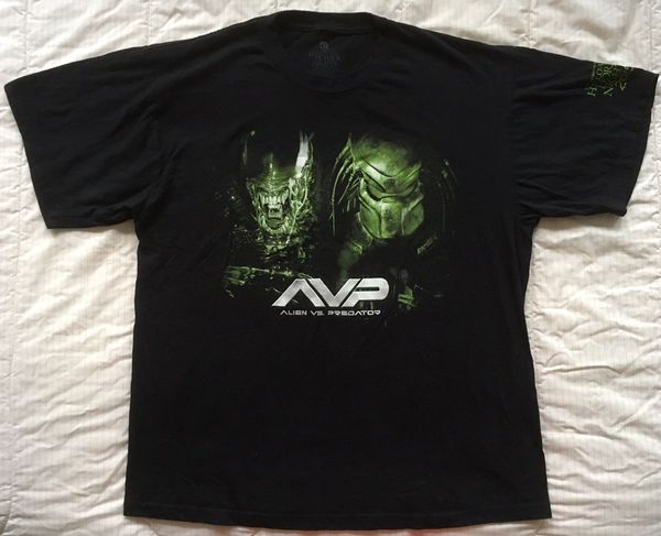 Vintage Alien Vs Predator Shirt Universal Studios Hollywood Halloween ...