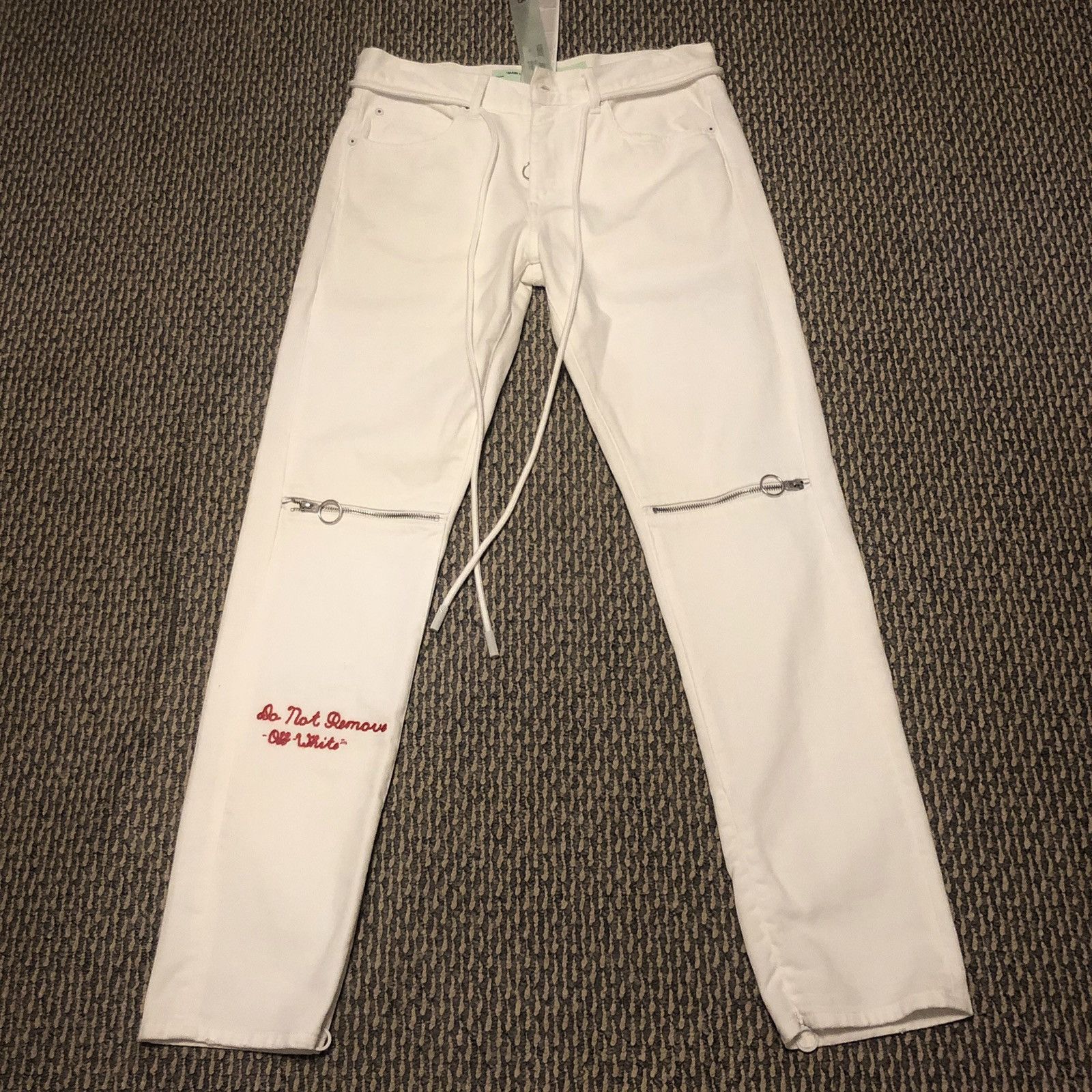 Off-White × Vintage × Virgil Abloh *RARE* (2013) Off-White “Main Label ...
